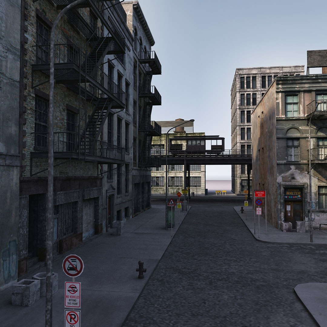 3d model street bronx