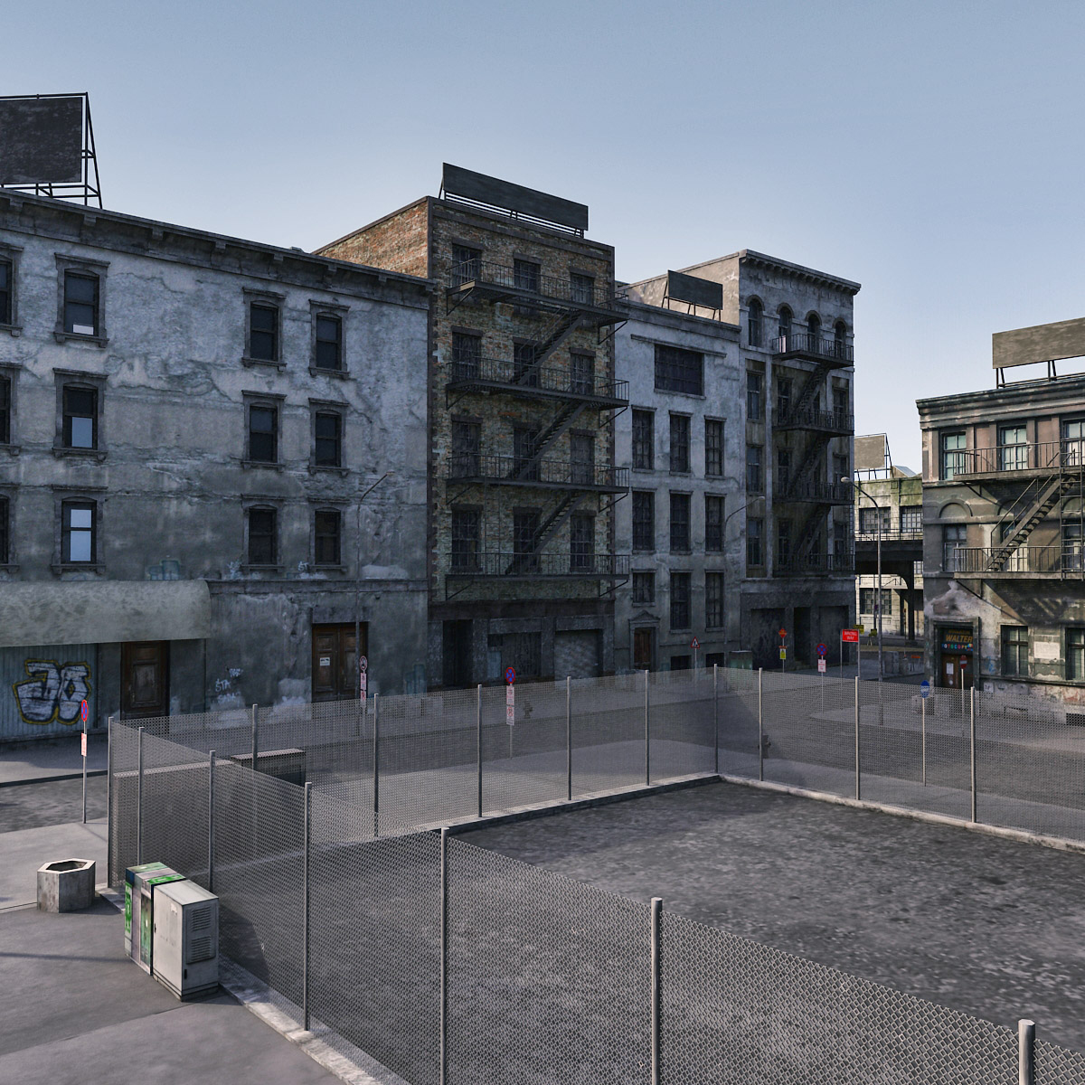 3d model street bronx