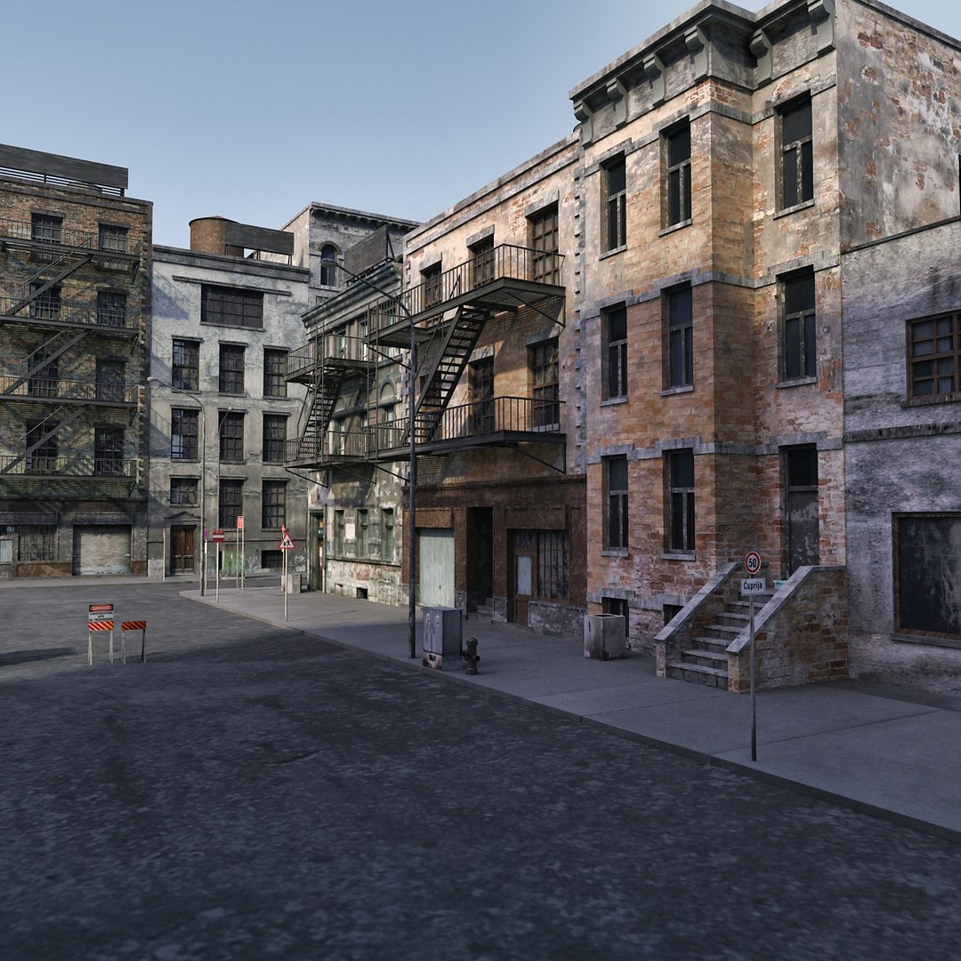 3d model street bronx