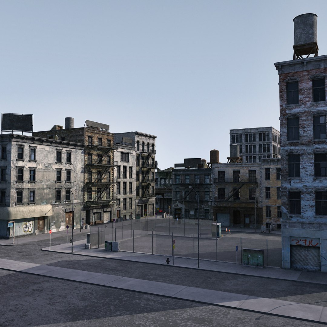 3d model street bronx