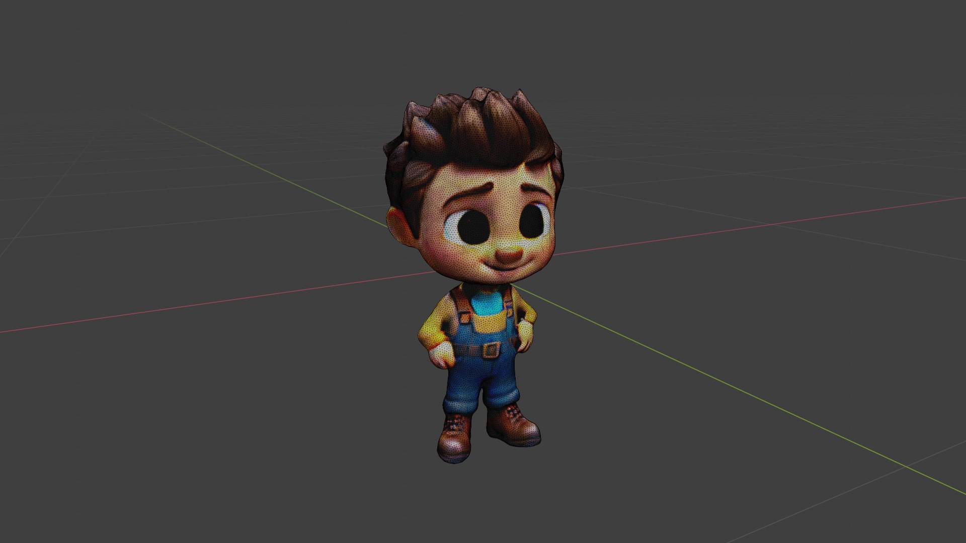 Cartoon Character Baby 3D Model - TurboSquid 2134323