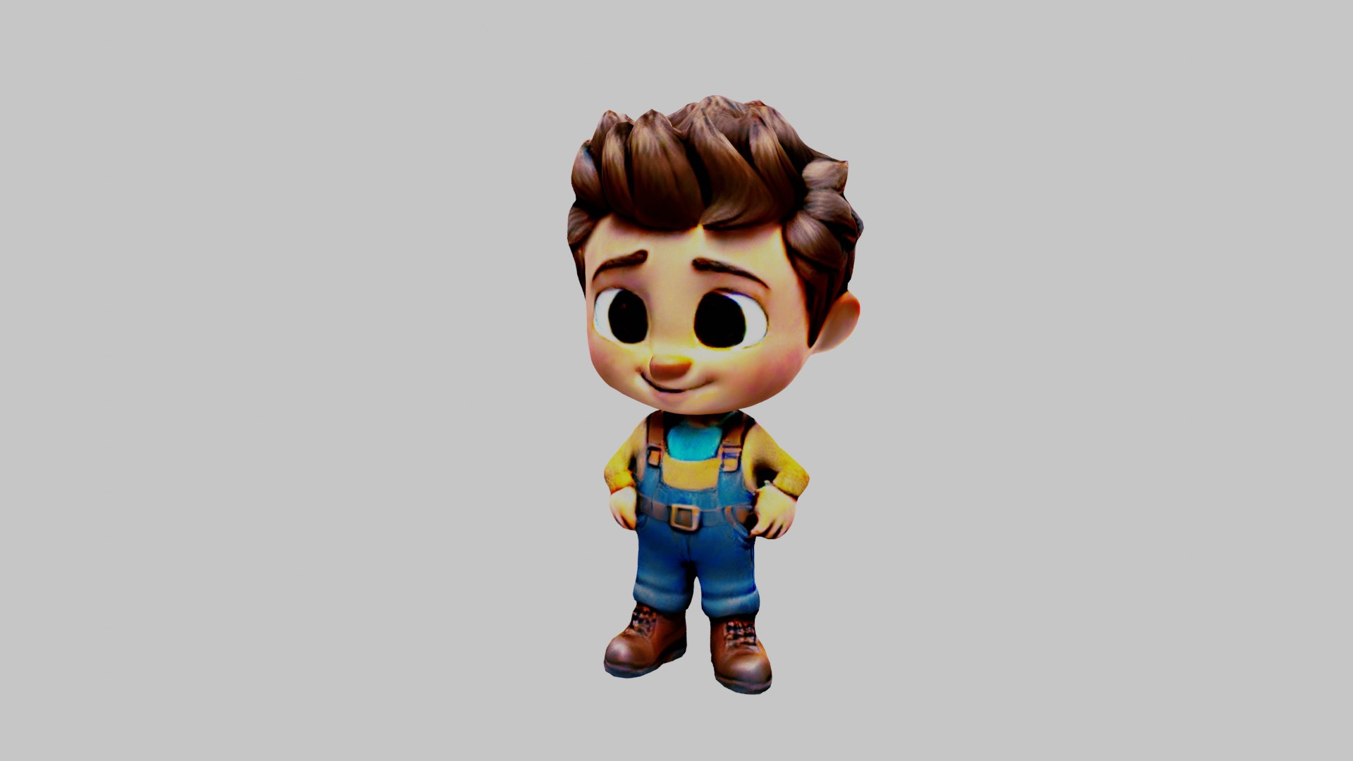 Cartoon Character Baby 3D Model - TurboSquid 2134323