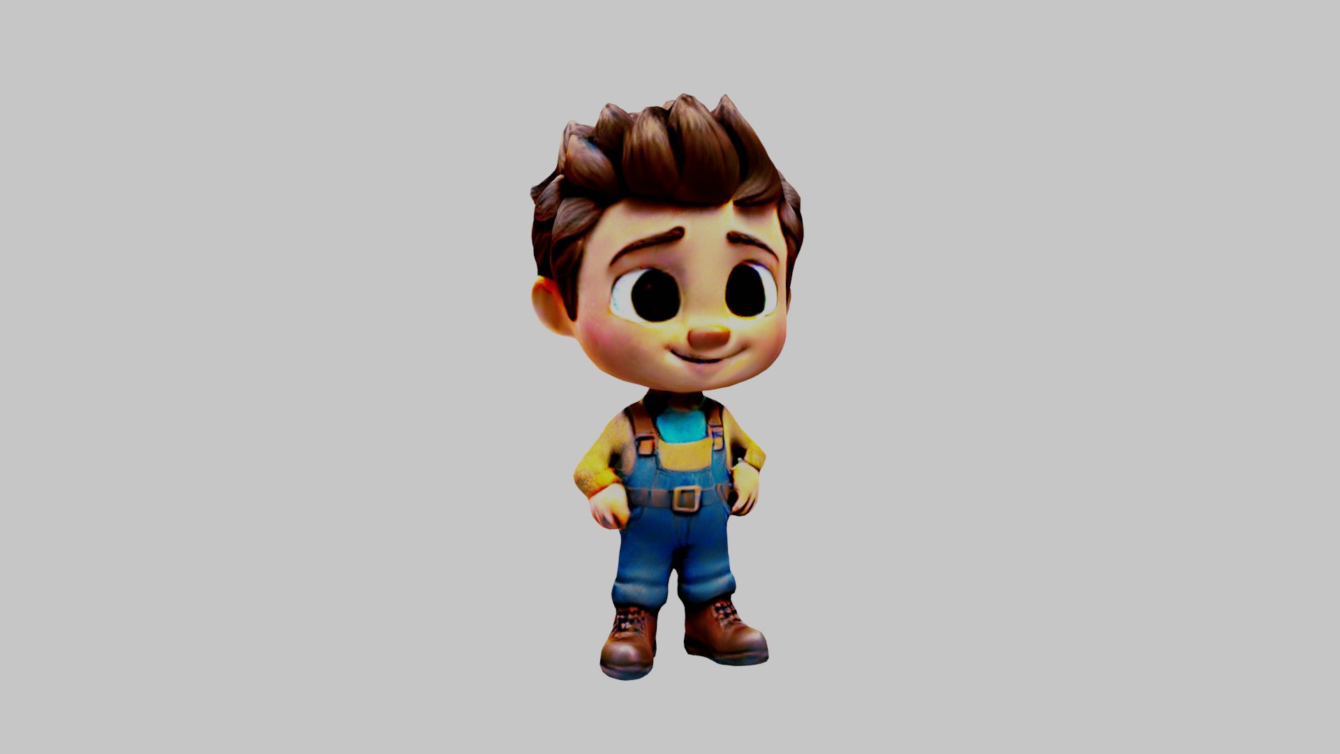 Cartoon Character Baby 3D Model - TurboSquid 2134323