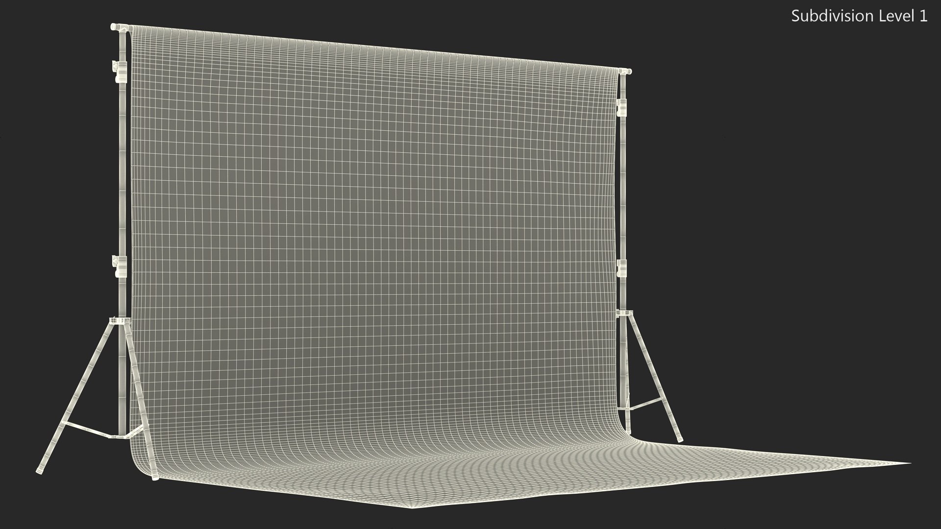 Adjustable Photography Backdrop Studio Stand 3D model - TurboSquid 2177985