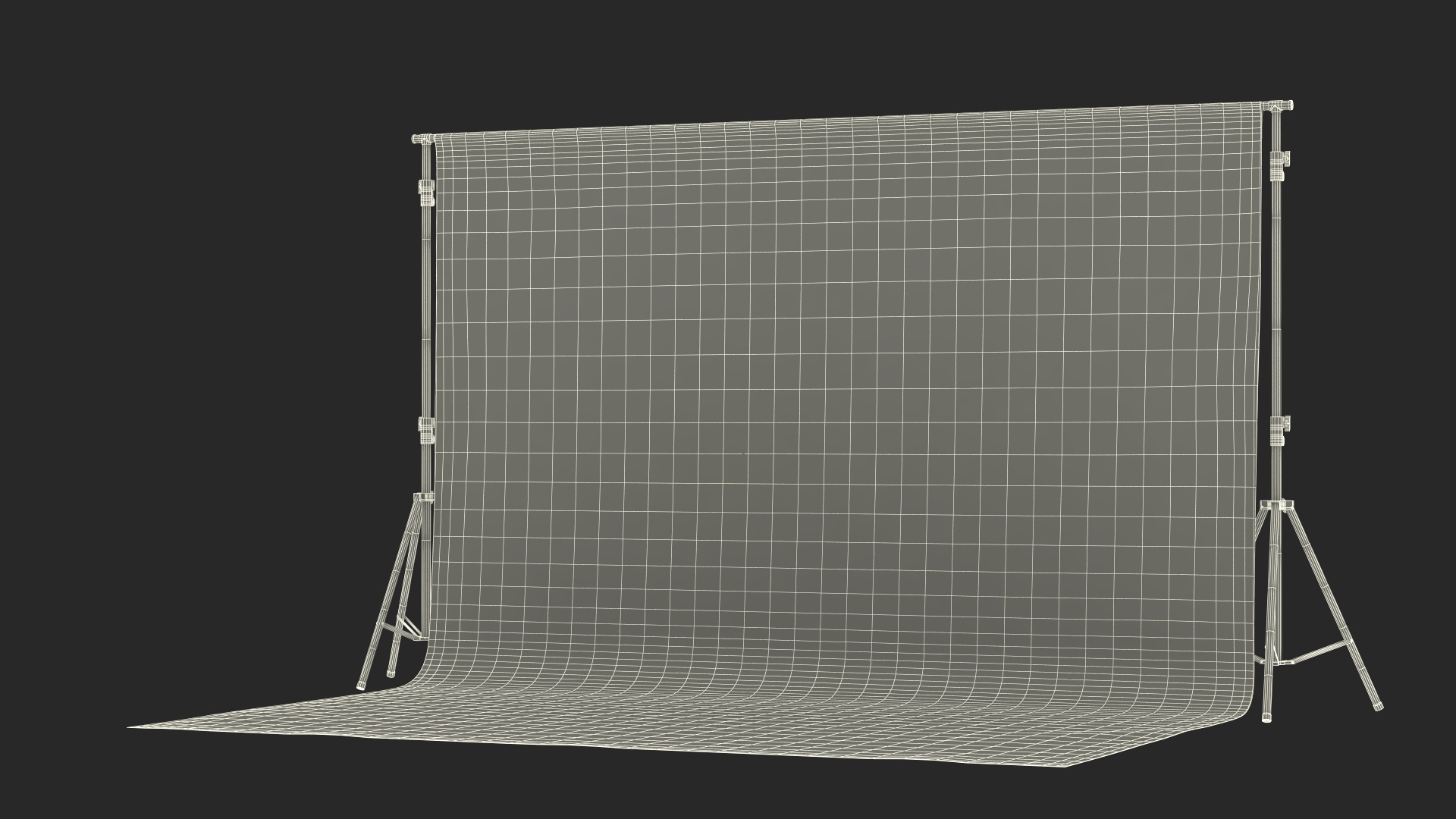 Adjustable Photography Backdrop Studio Stand 3D model - TurboSquid 2177985