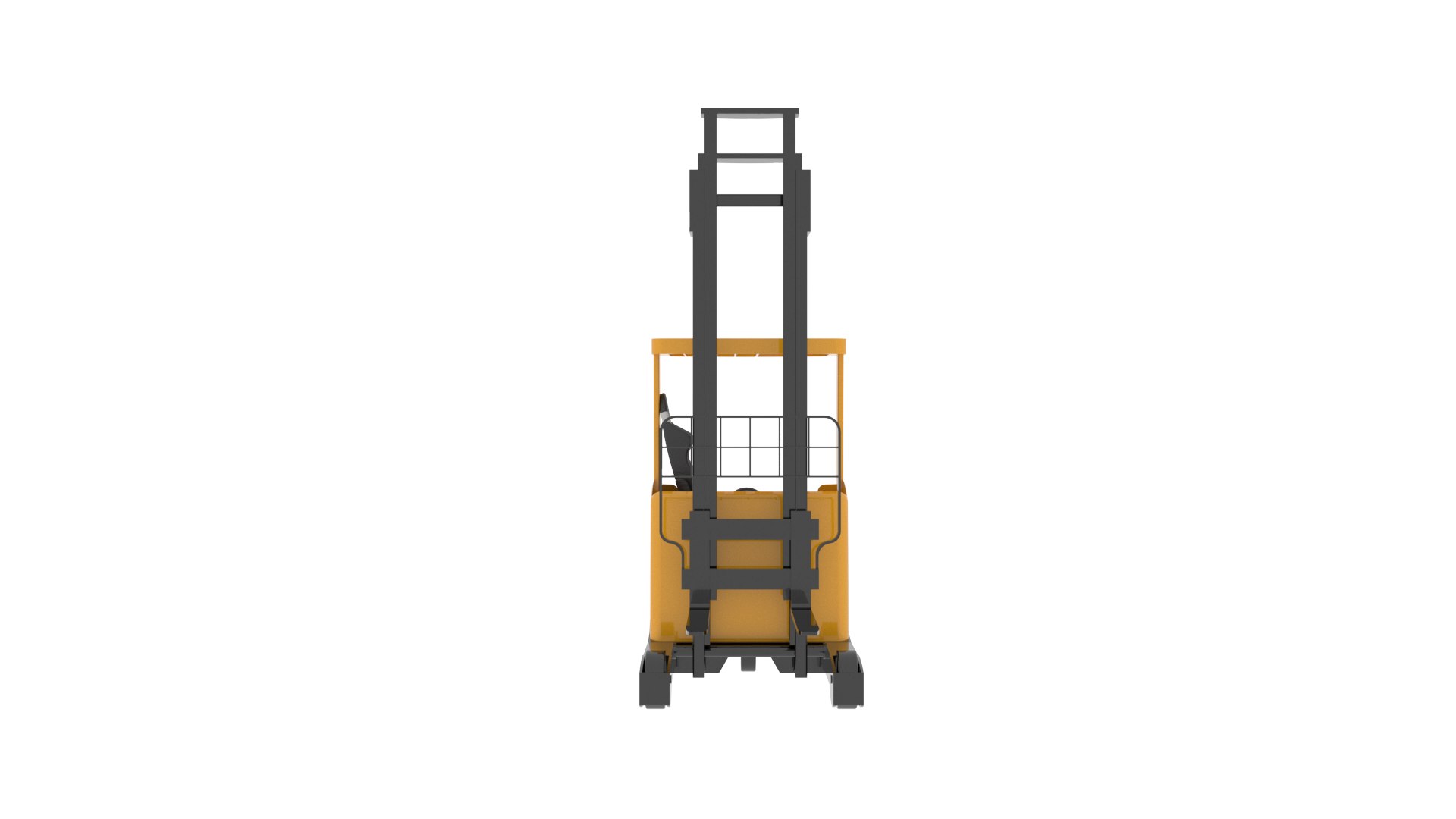 Reach Truck 3D Model Model - TurboSquid 1952361