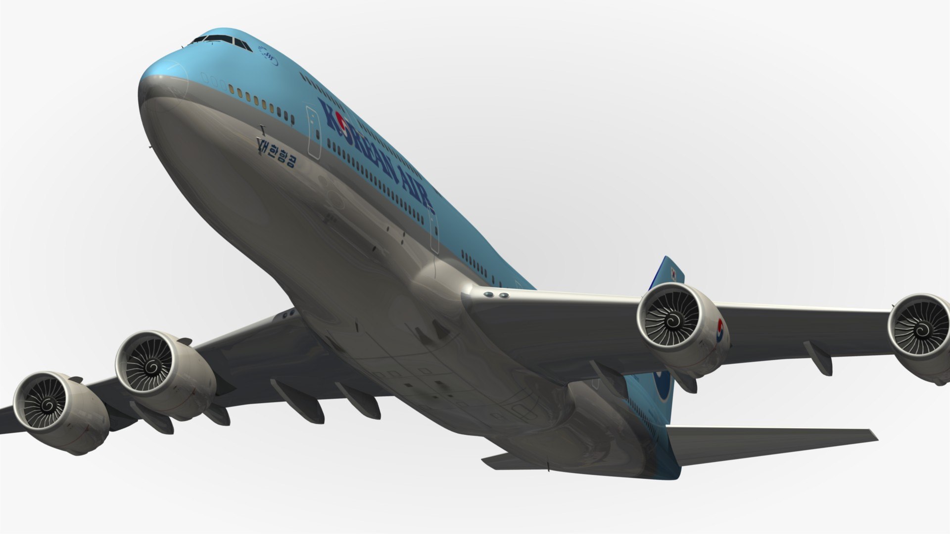 Boeing 747-8 Korean Air Obj
