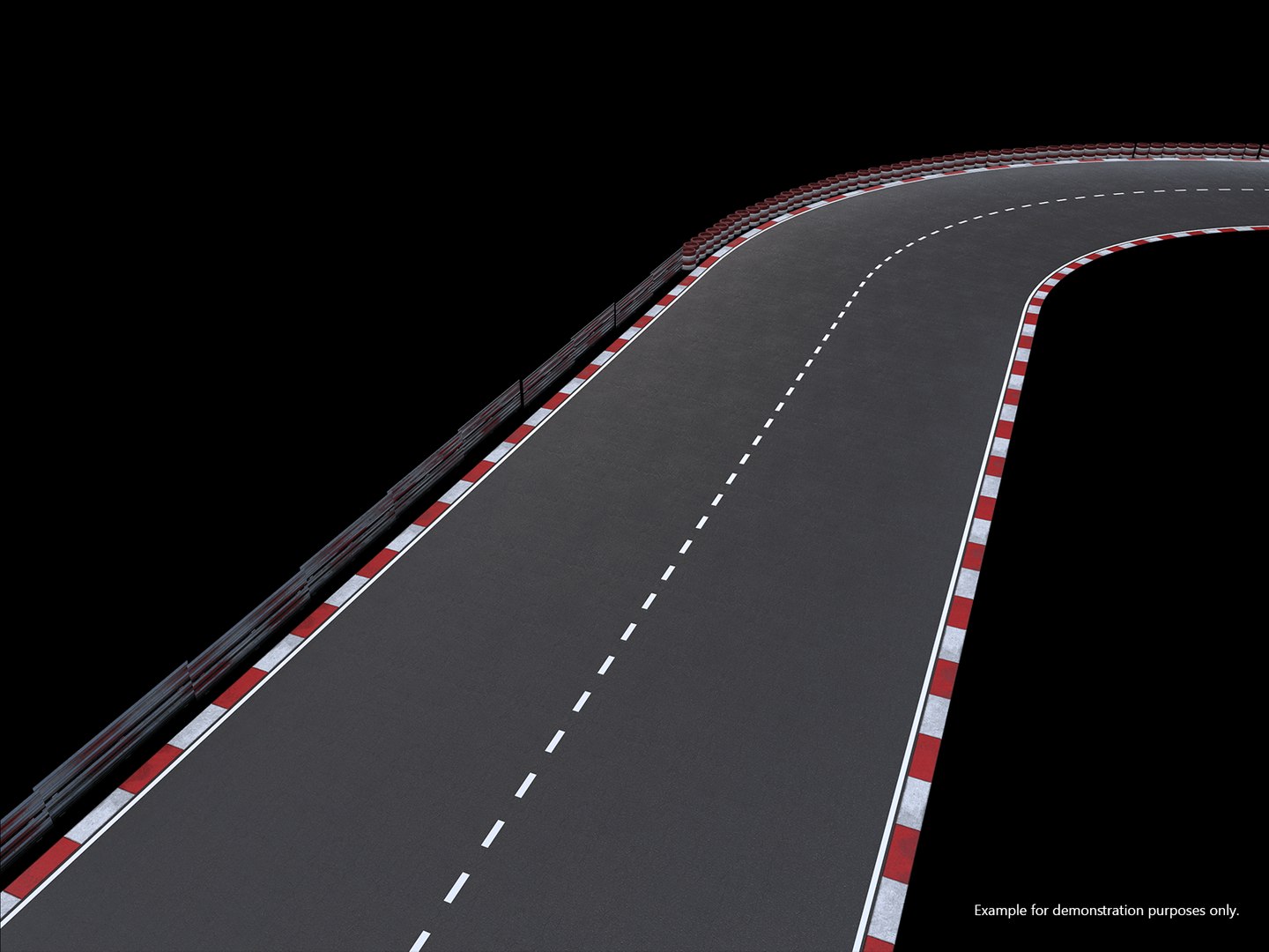 Race Track 3D Model - TurboSquid 1472685