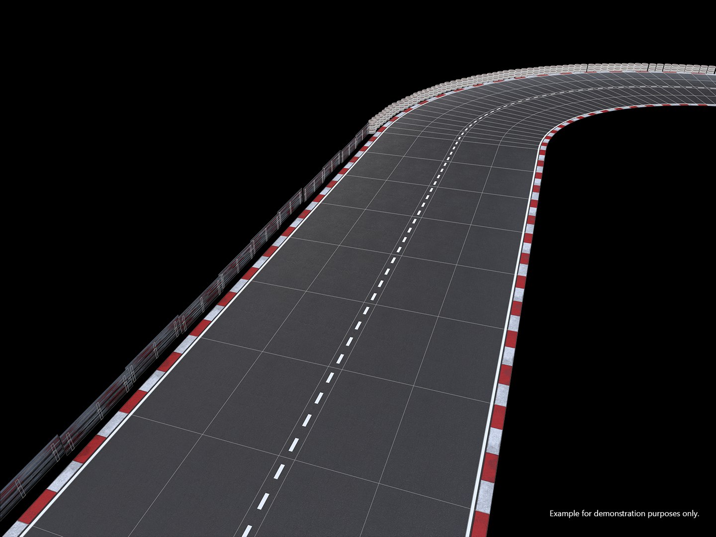 Race Track 3D Model - TurboSquid 1472685