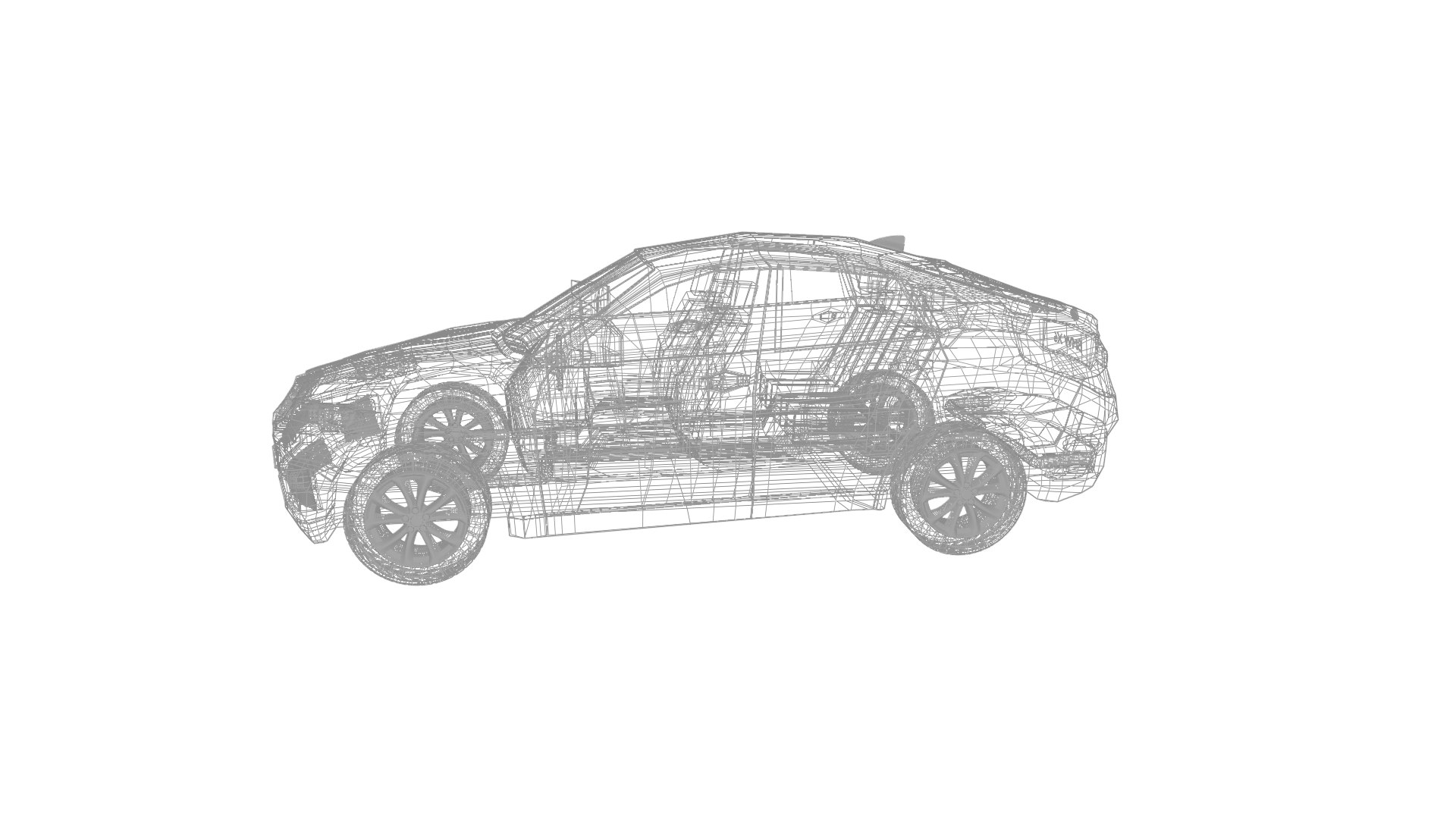 3D BMW X6 SUV COUPE Model - TurboSquid 2276217