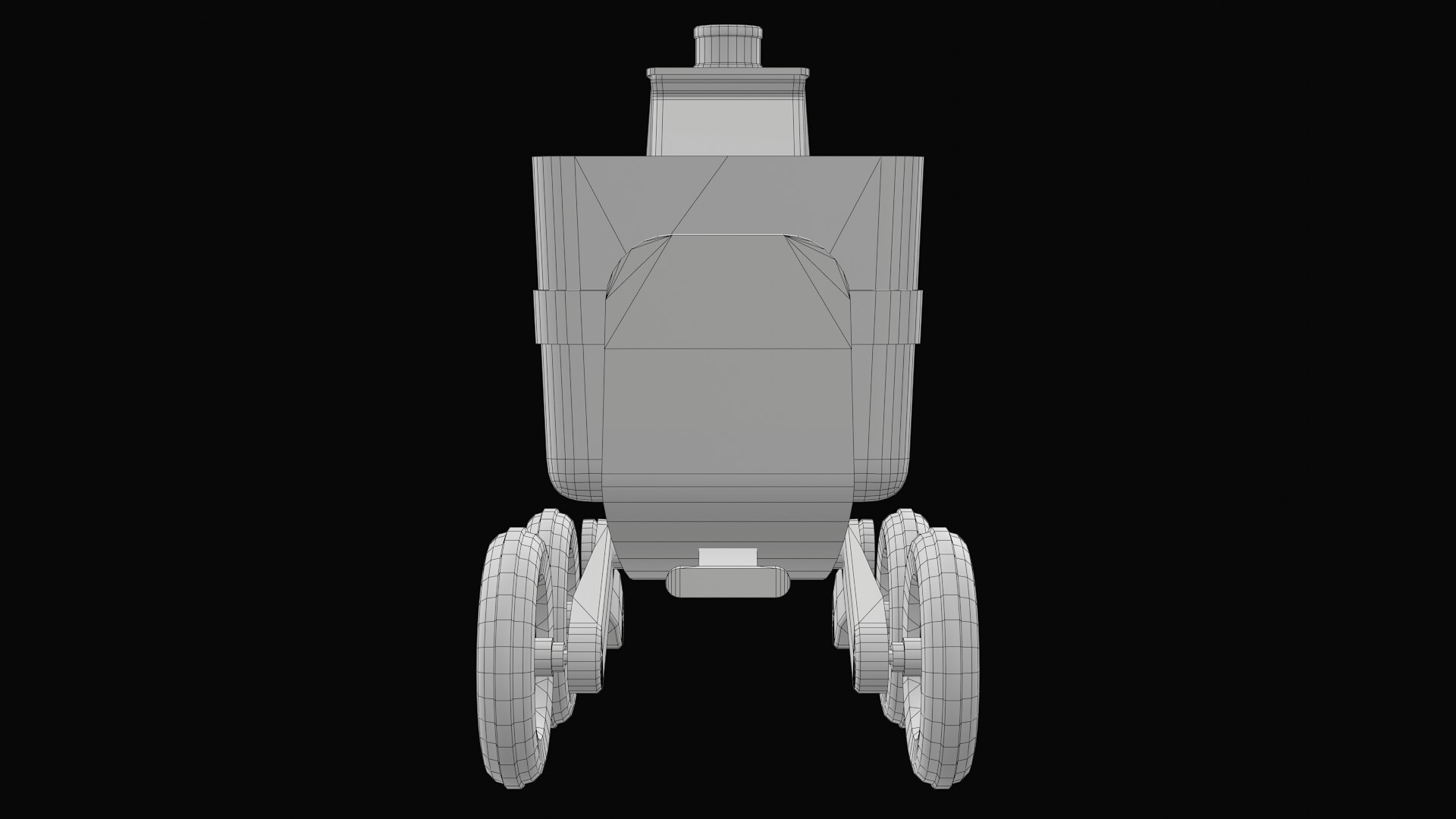 3D Postmates Delivery Robot - TurboSquid 2343348