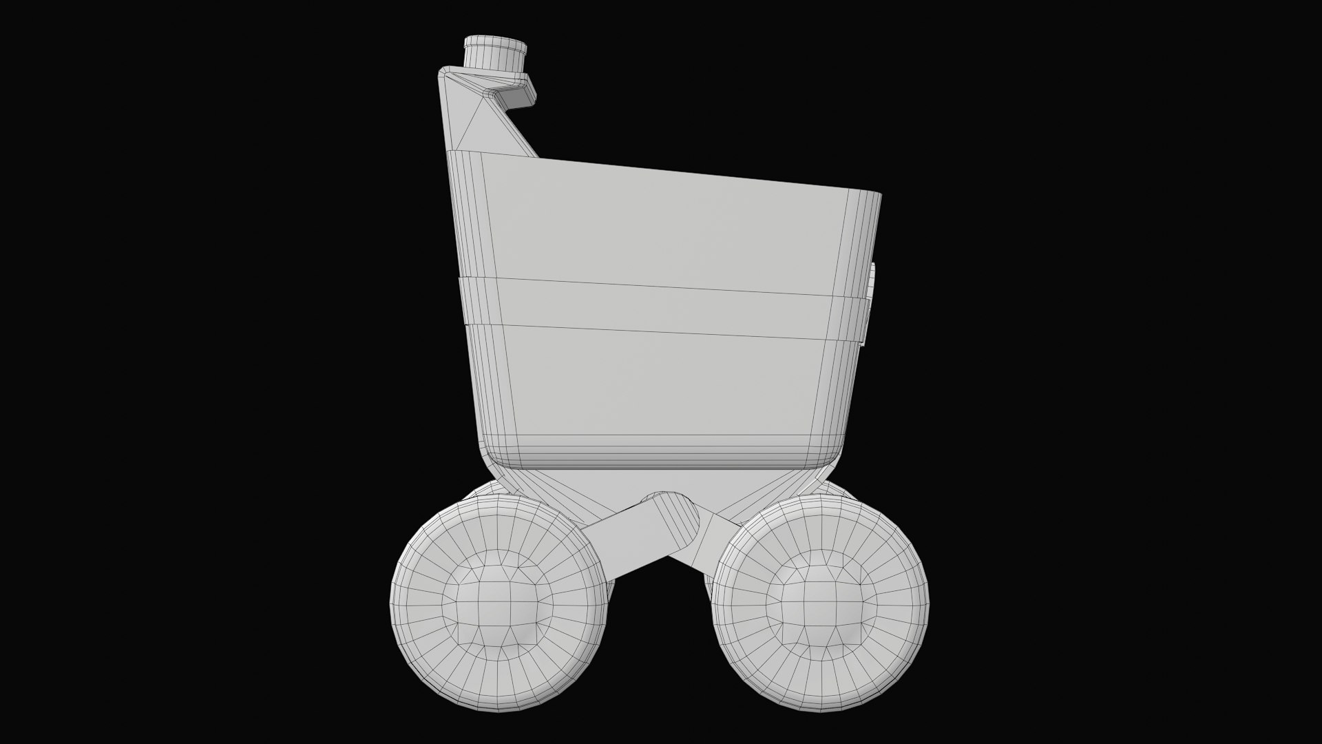 3D Postmates Delivery Robot - TurboSquid 2343348