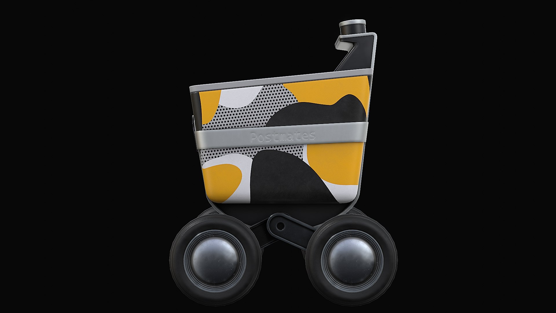 3D Postmates Delivery Robot - TurboSquid 2343348