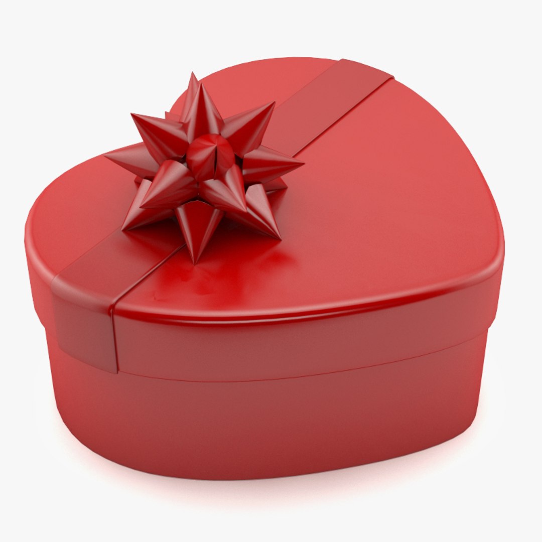 3d Box Heart Shape Model