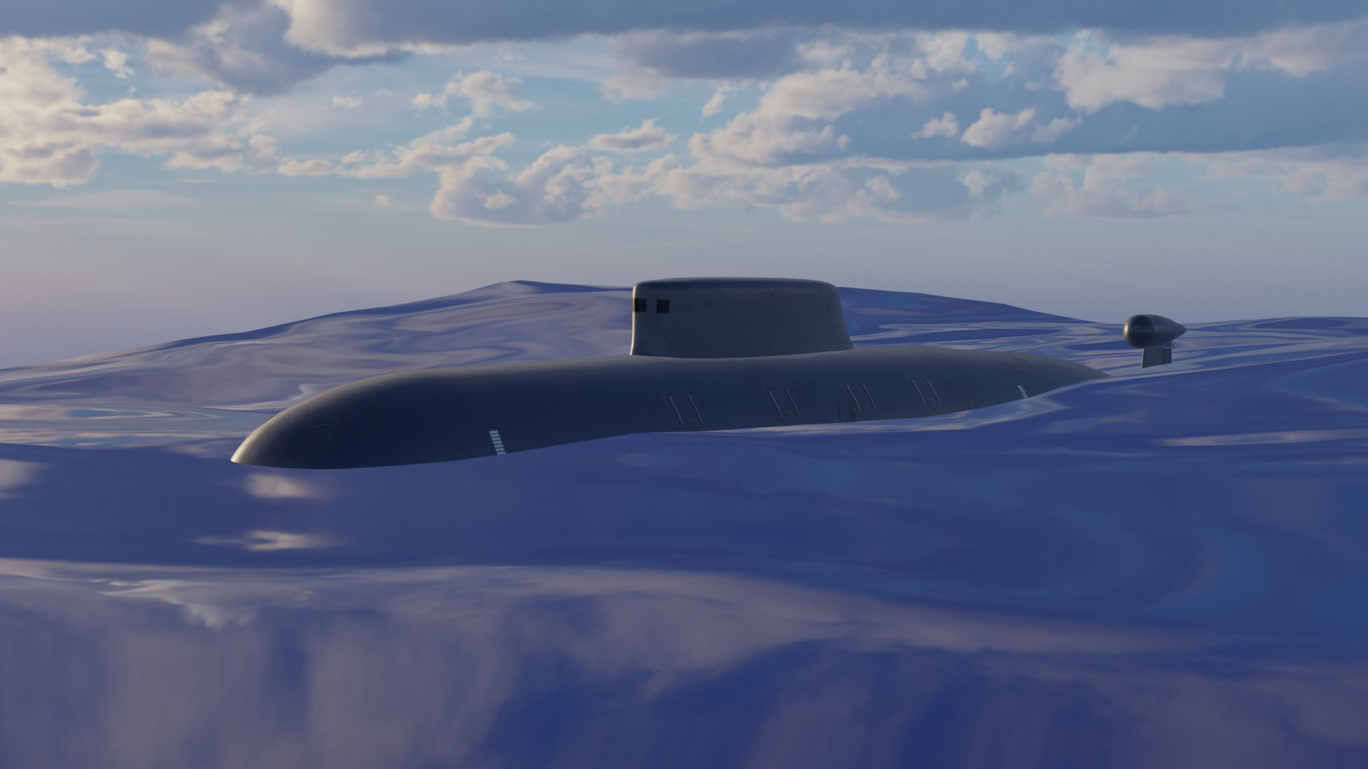 Russian Submarine 3D model - TurboSquid 1755972