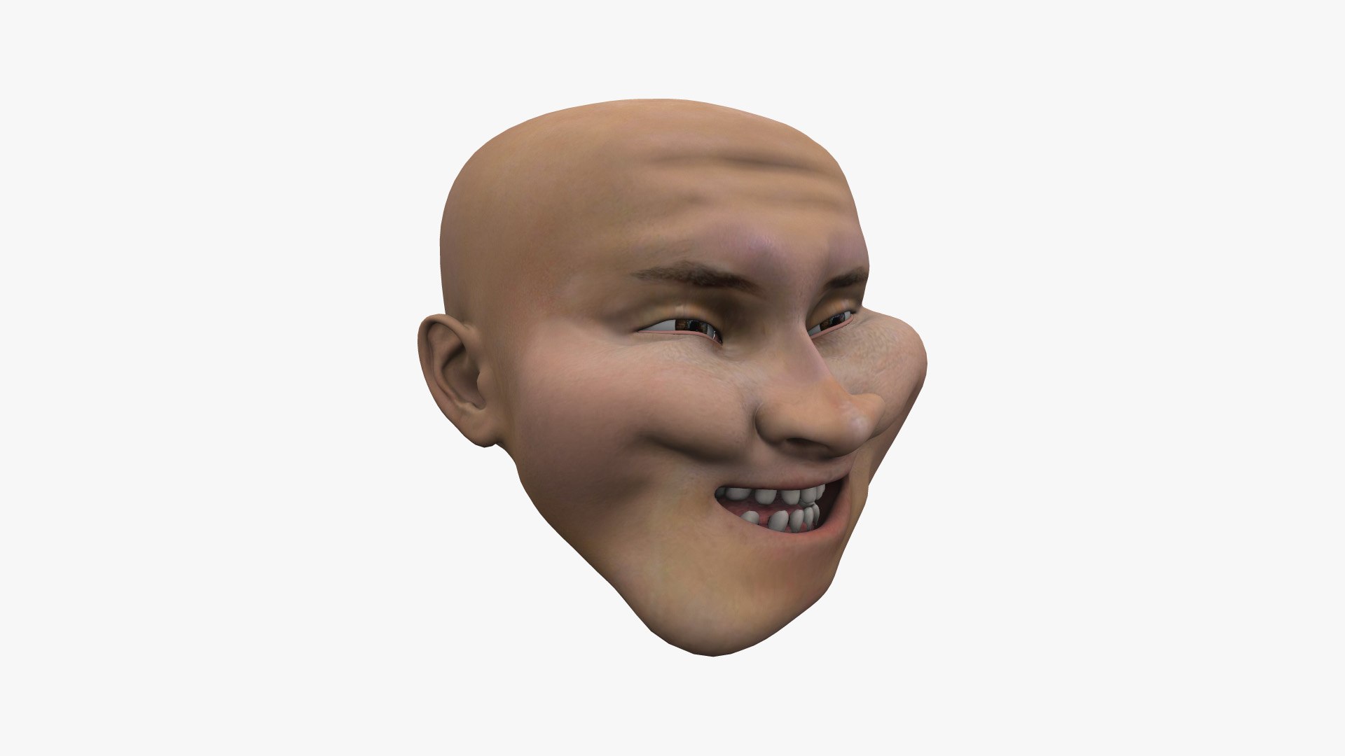 TRL-002 Troll Face 3D model - TurboSquid 1899618