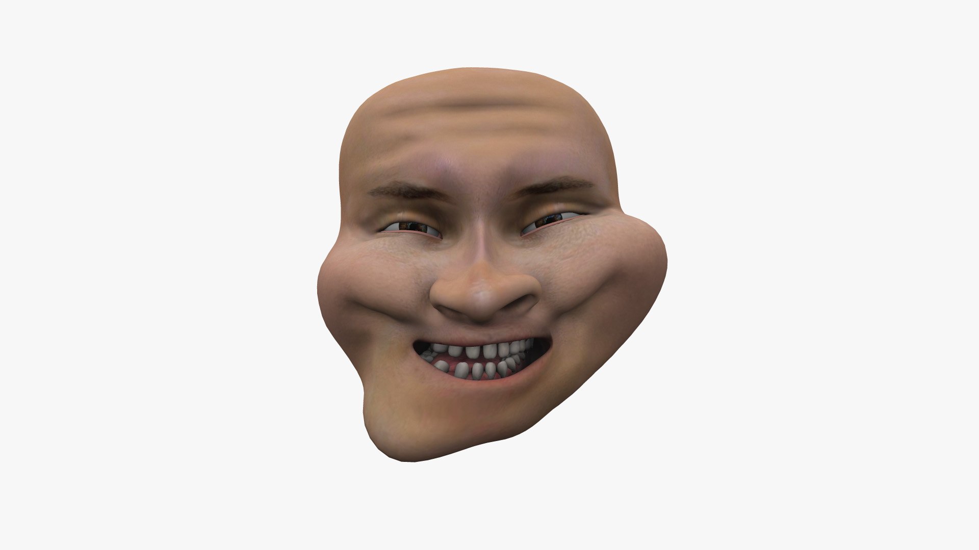 TRL-002 Troll Face 3D model - TurboSquid 1899618