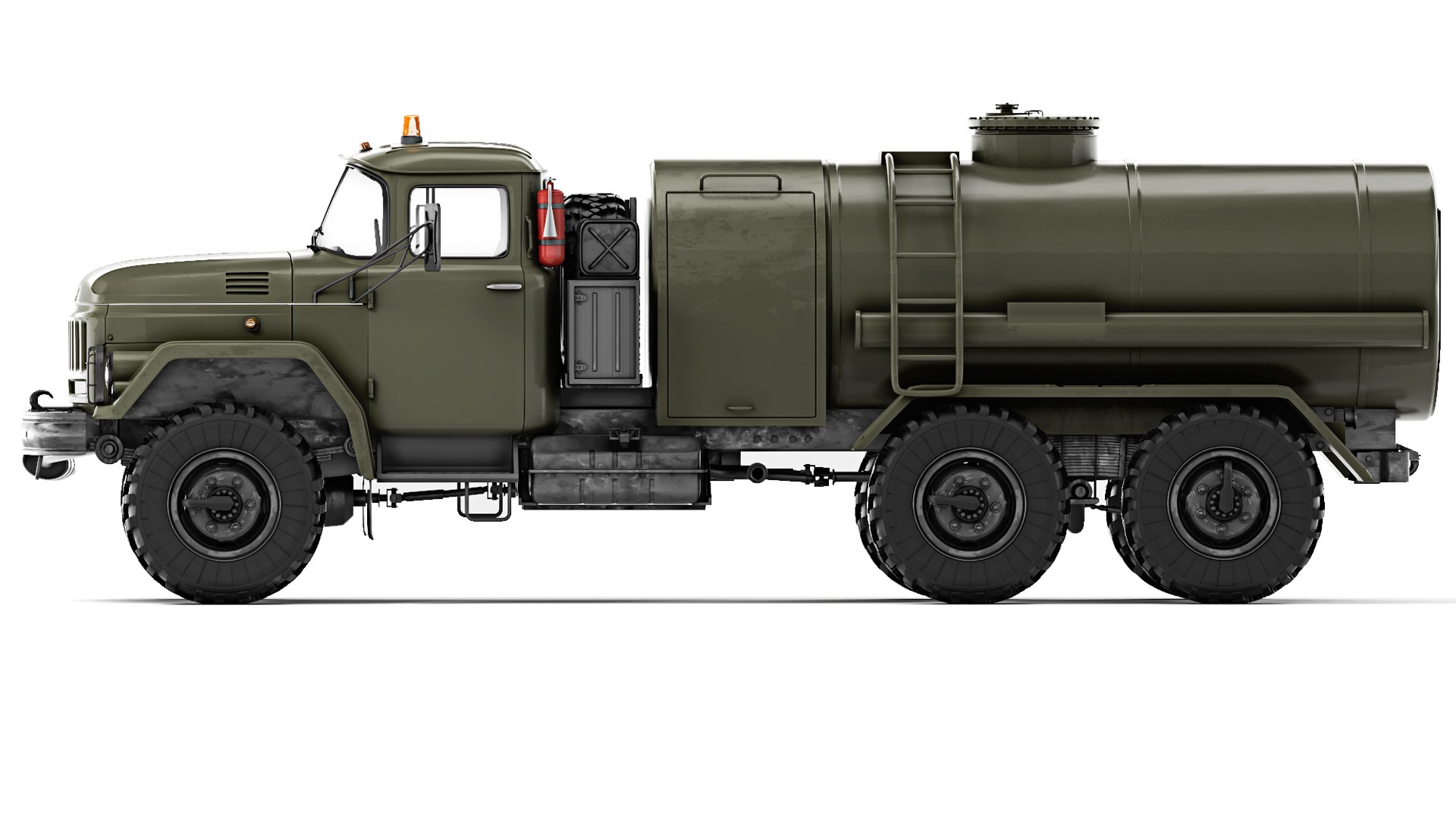 3D ZiL 131 ATZ-4 1975 Model - TurboSquid 2276437