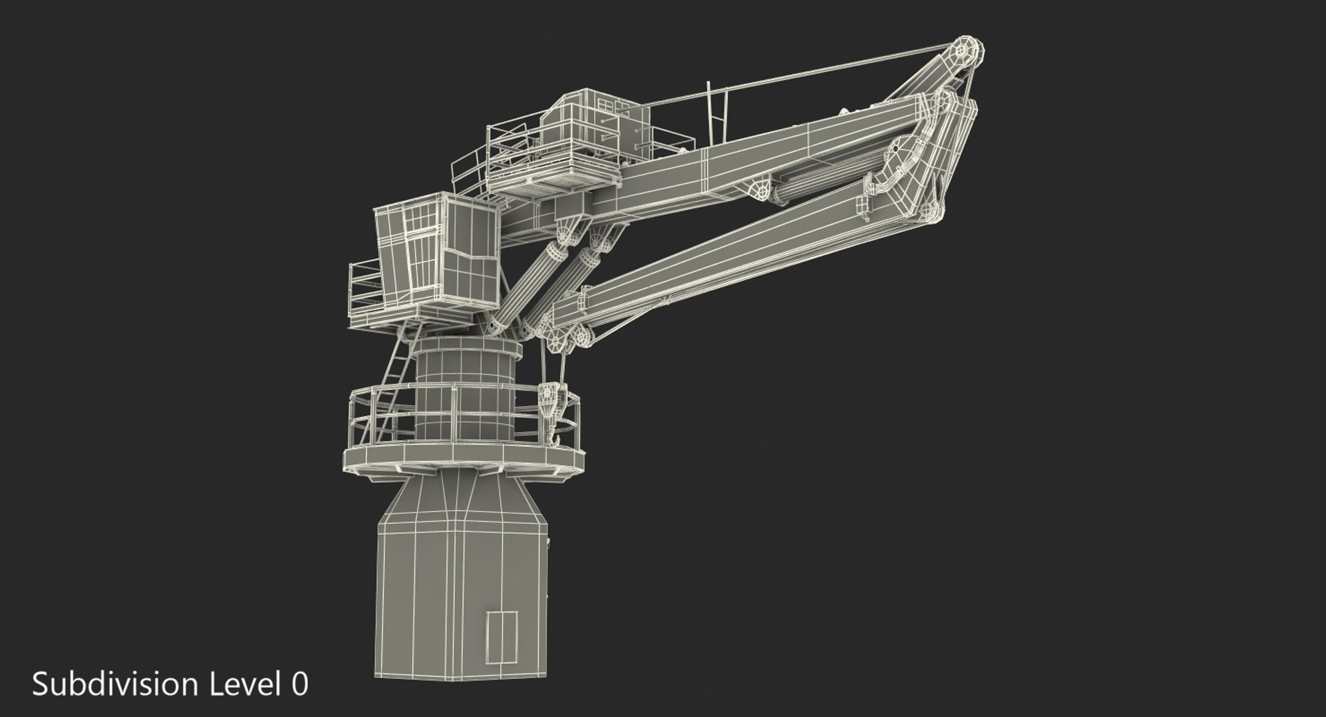 Crane Ship 3D Model - TurboSquid 1291421