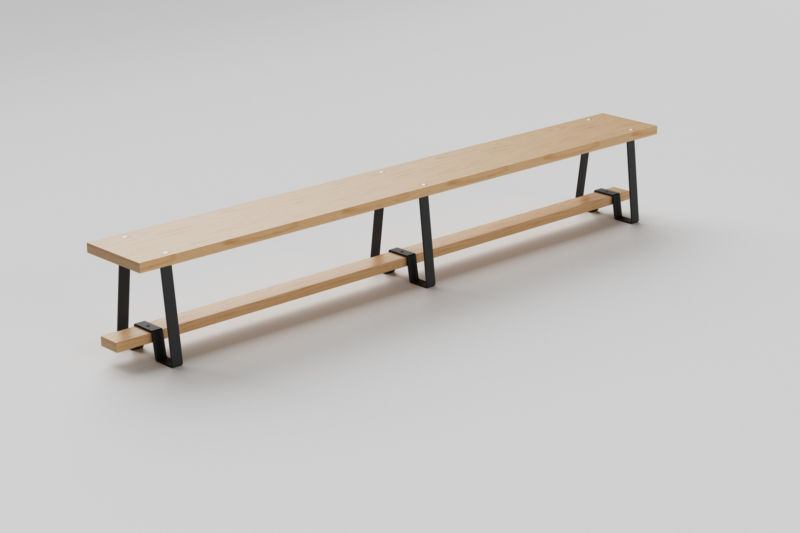 Sport Bench PBR Model - TurboSquid 2014864