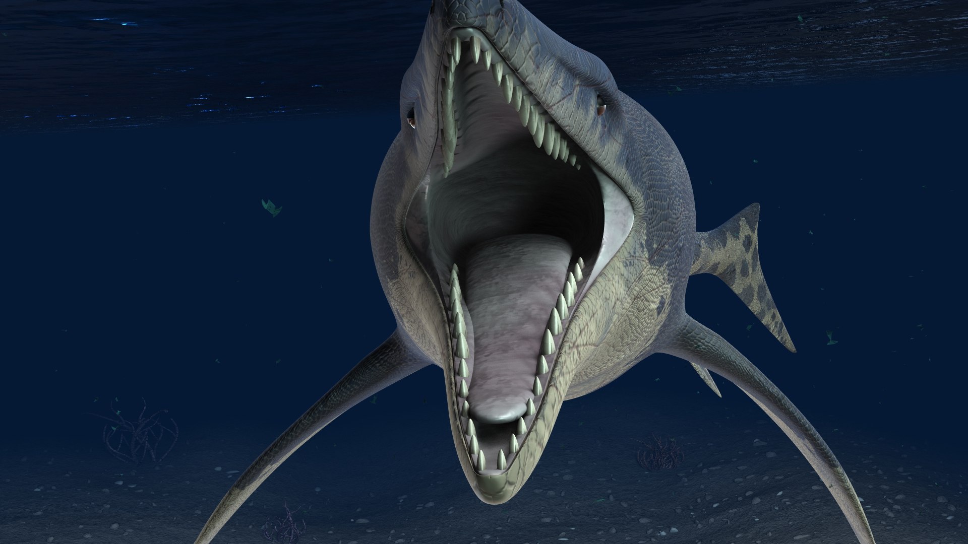 Wakayama Blue Dragon Mosasaur 3D - TurboSquid 2210363