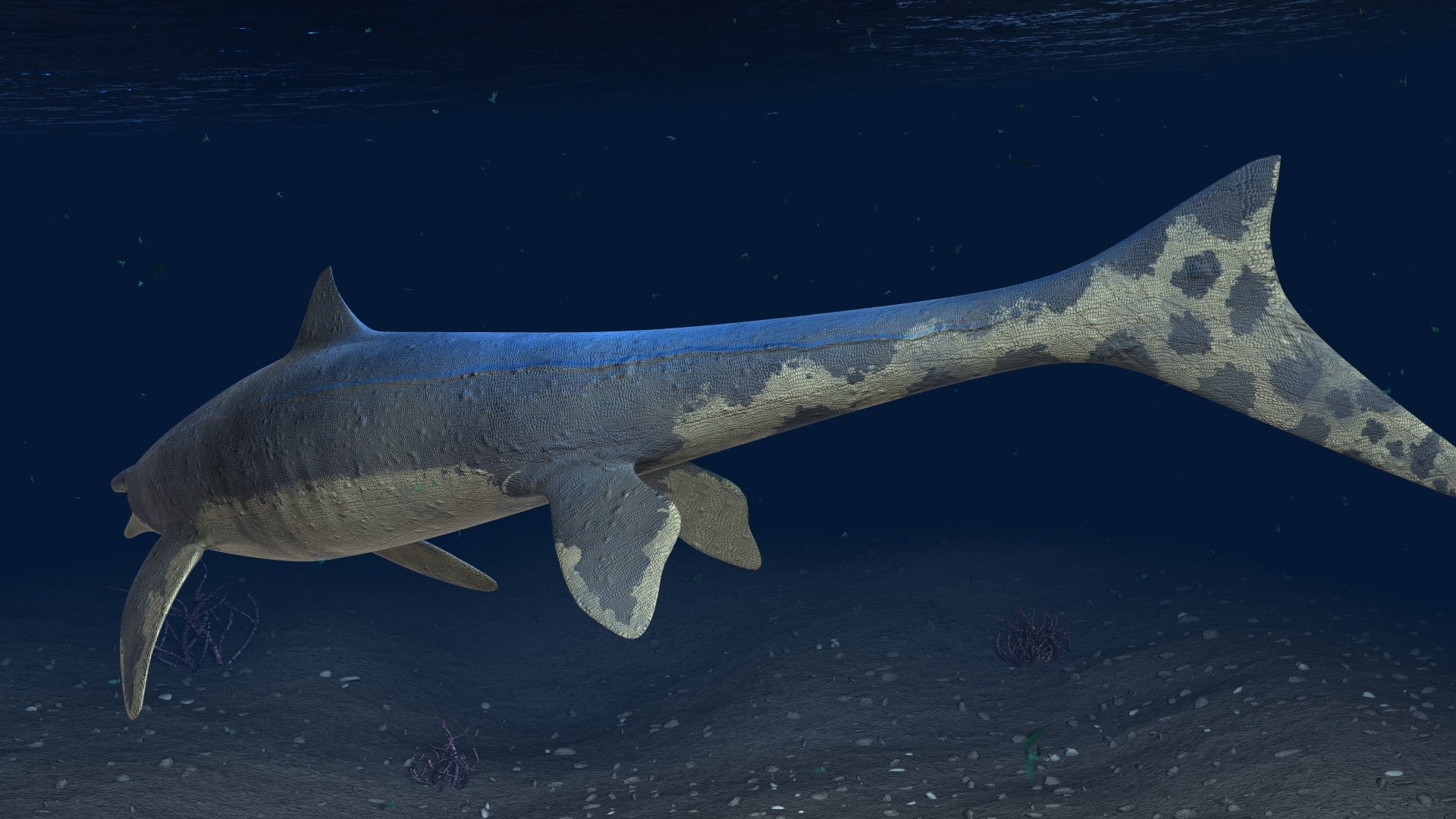 Wakayama Blue Dragon Mosasaur 3D - TurboSquid 2210363