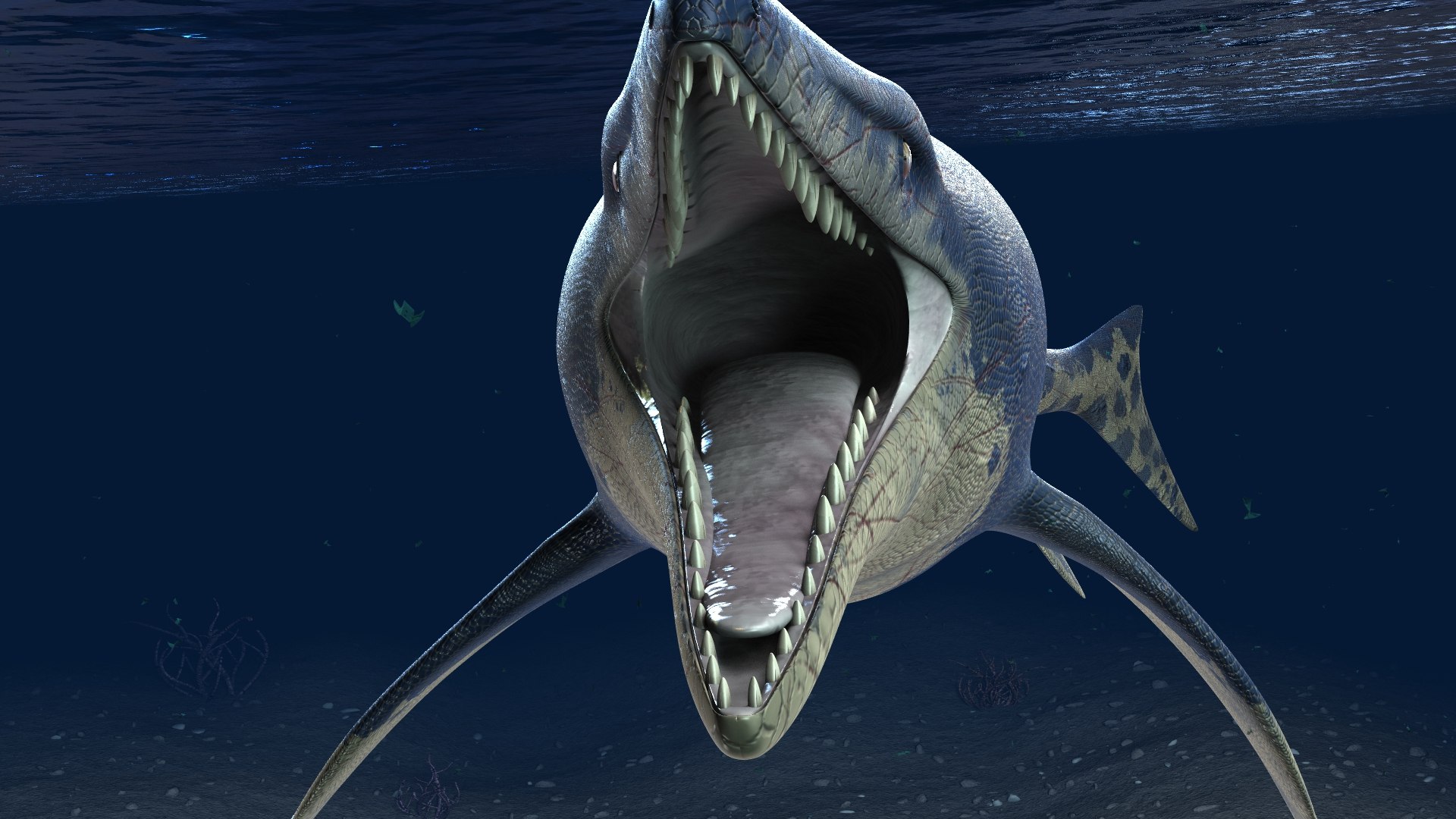 Wakayama Blue Dragon Mosasaur 3D - TurboSquid 2210363