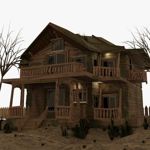 Free Blender Haunted-House Models | TurboSquid