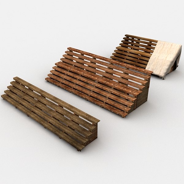 3d model firewood lumber timber