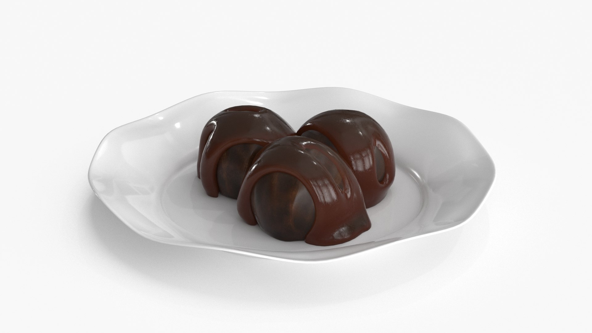 Chocolate Candy 3D Model - TurboSquid 2129315
