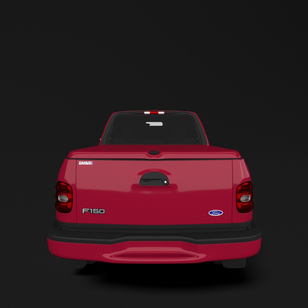 Ford F-150 SuperCab Flareside 3D Model - TurboSquid 2333443