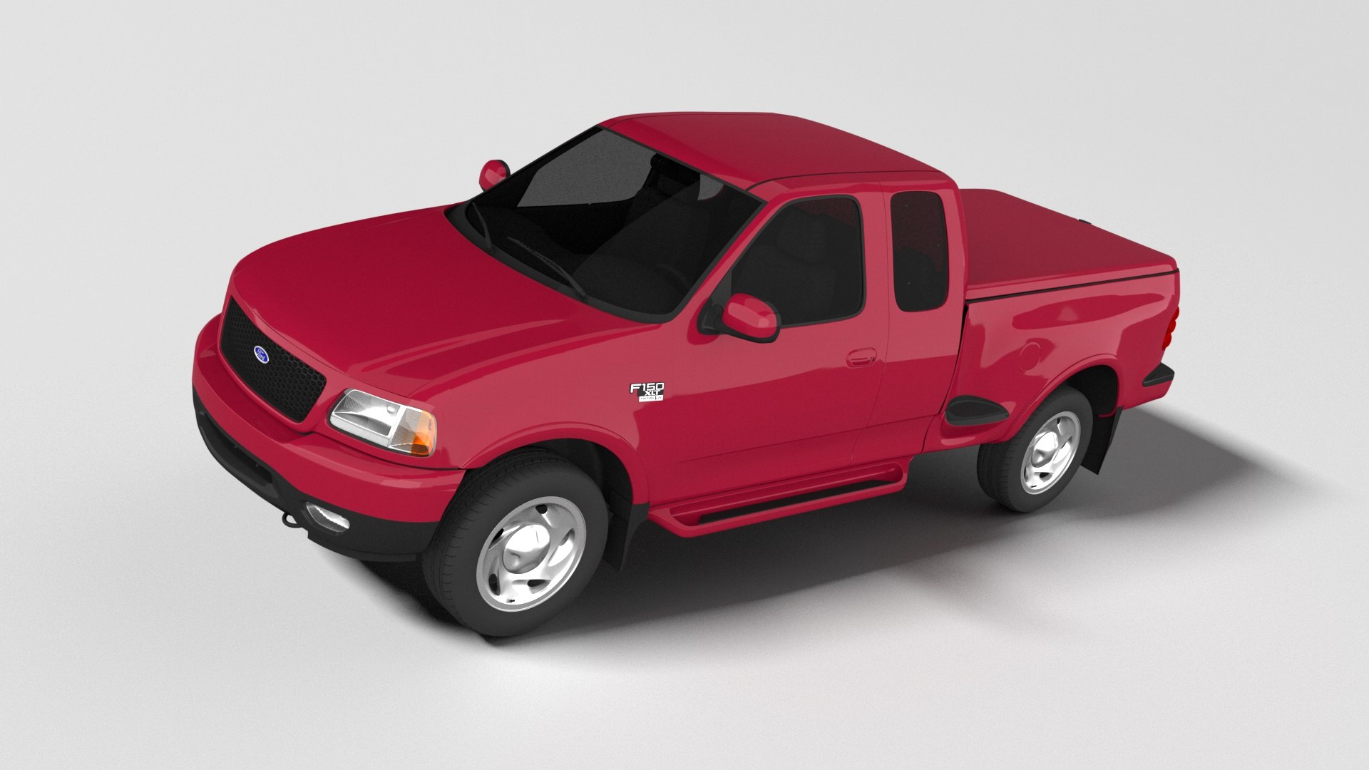 Ford F-150 SuperCab Flareside 3D Model - TurboSquid 2333443