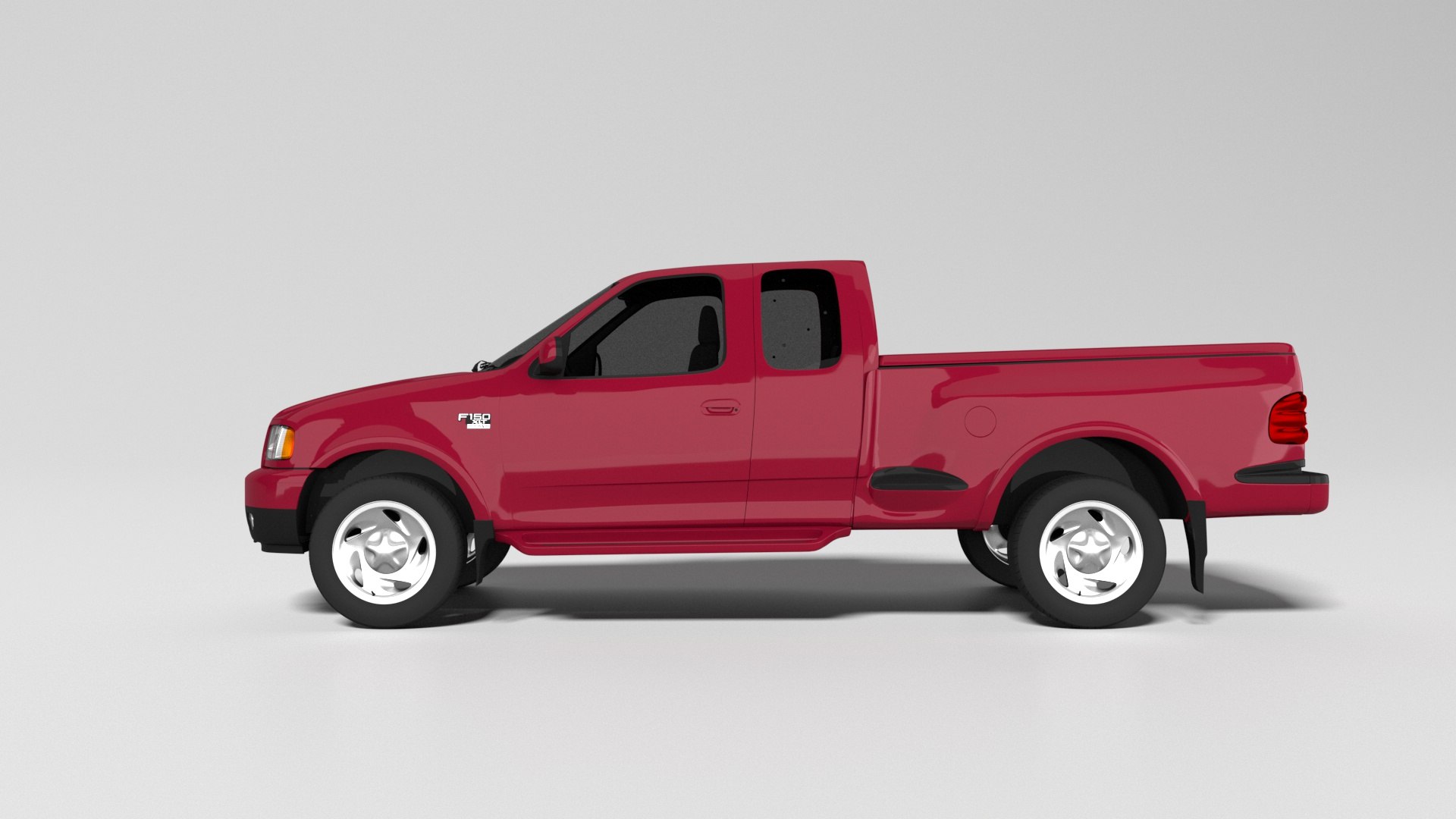 Ford F-150 SuperCab Flareside 3D Model - TurboSquid 2333443