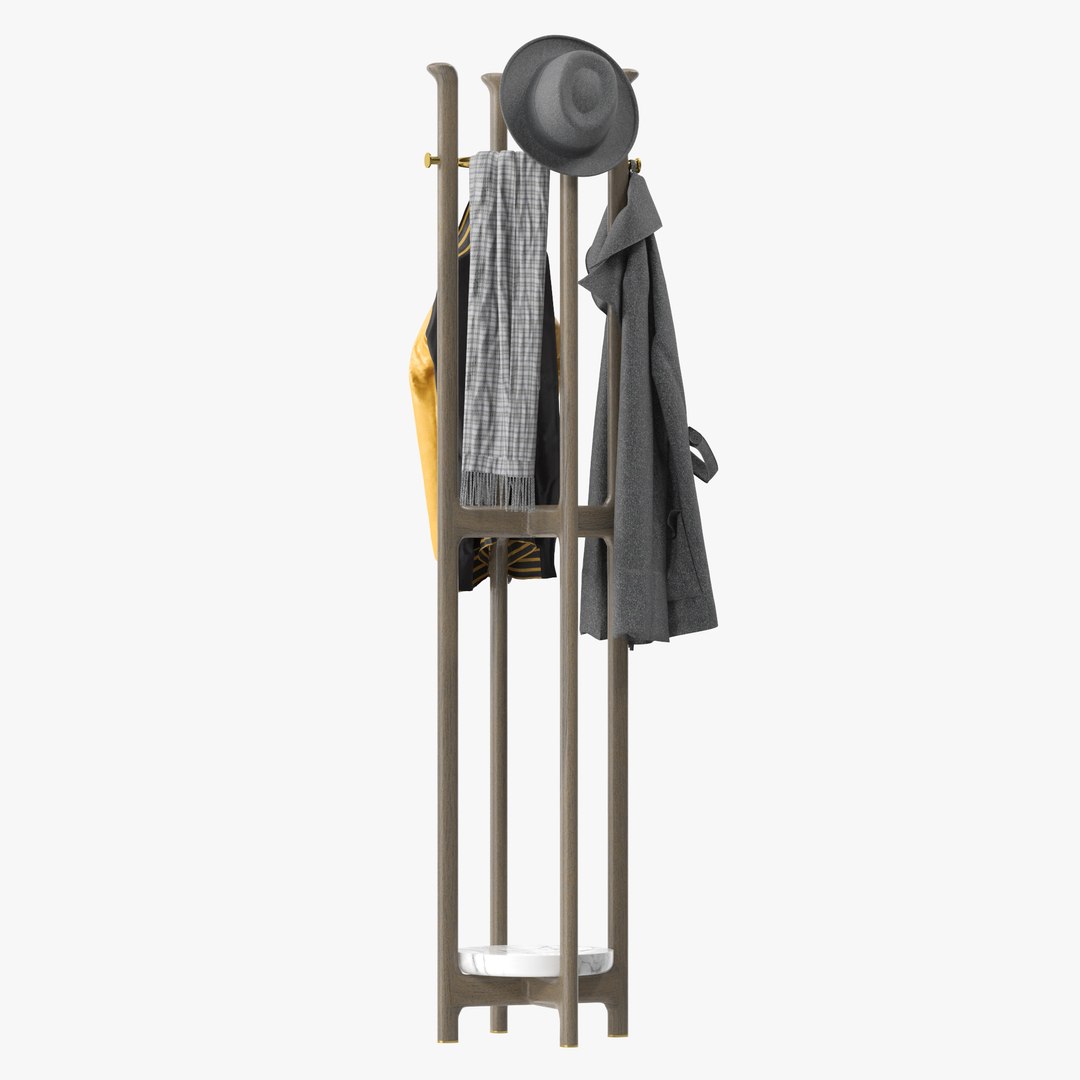 Porada Igor Coat Rack 3D - TurboSquid 1583241