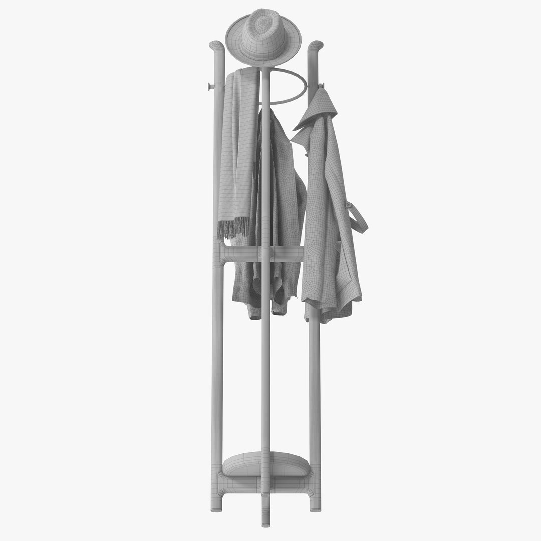 Porada Igor Coat Rack 3D - TurboSquid 1583241