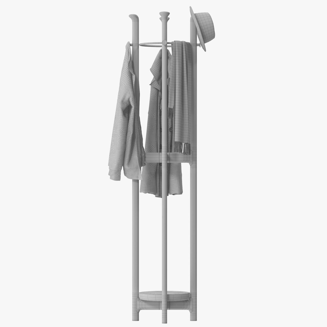 Porada Igor Coat Rack 3D - TurboSquid 1583241
