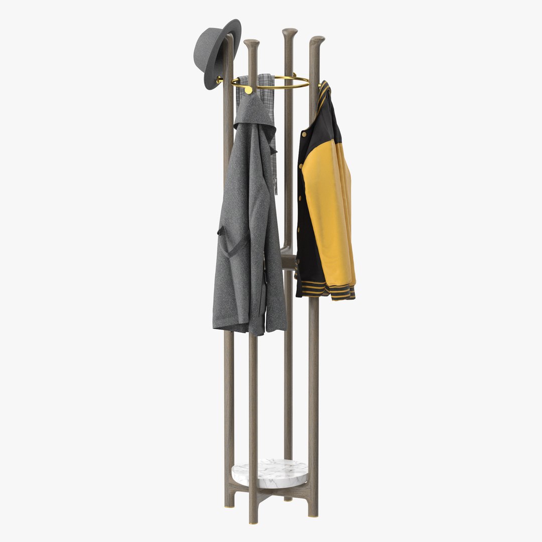 Porada Igor Coat Rack 3D - TurboSquid 1583241