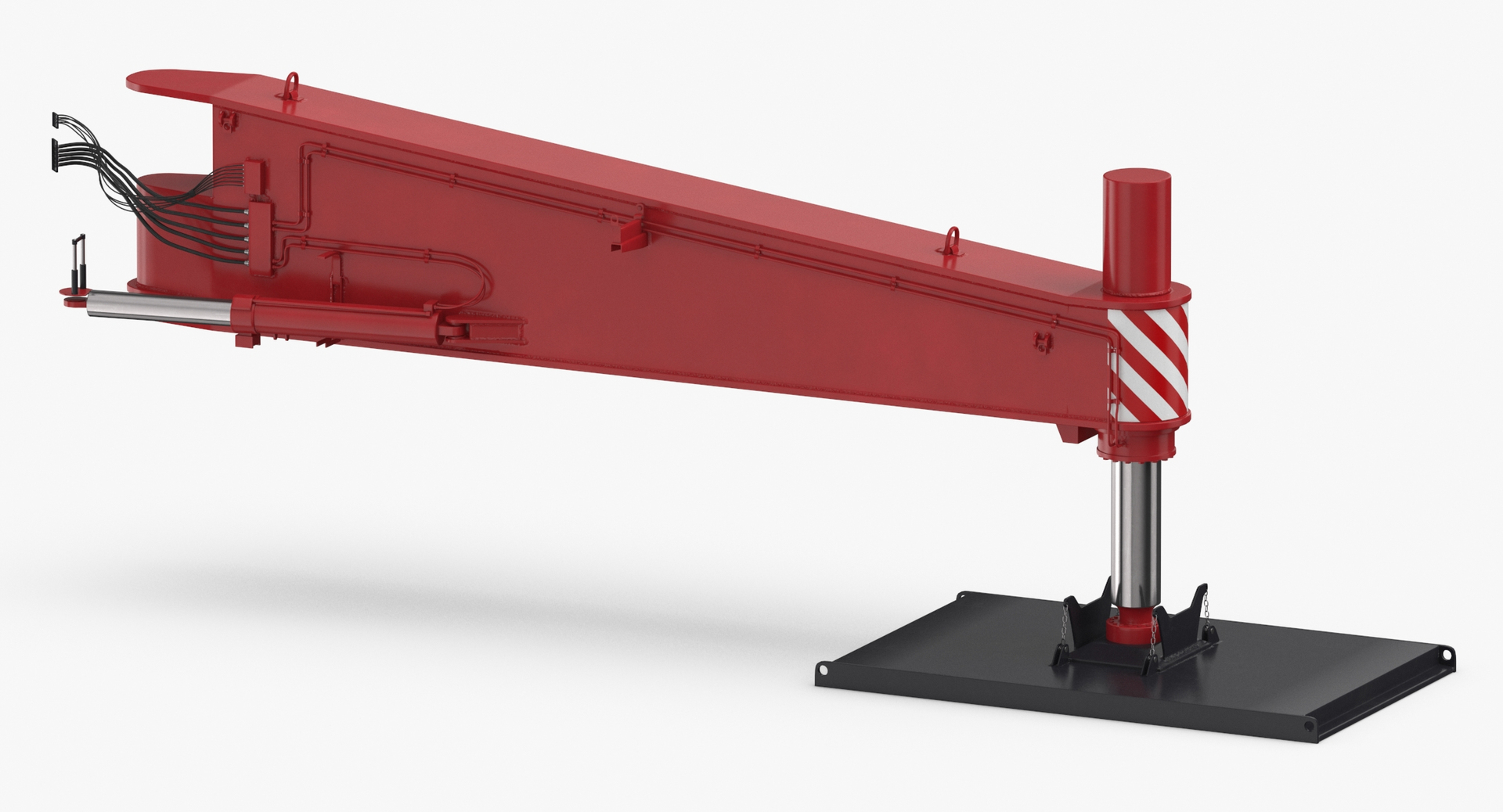 3D crane outrigger large 01 model - TurboSquid 1680018