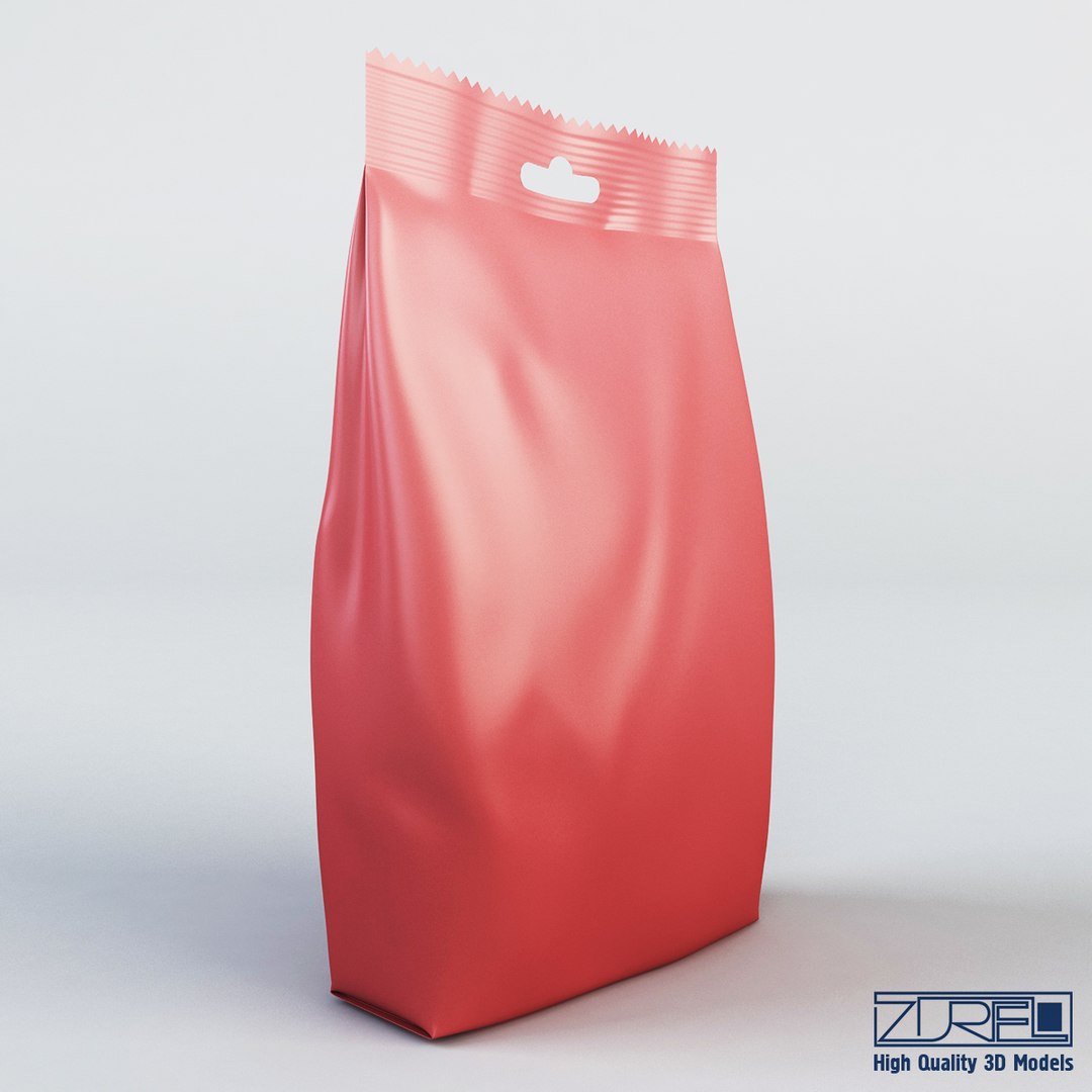 Food Packaging 250 Grams 3d Max