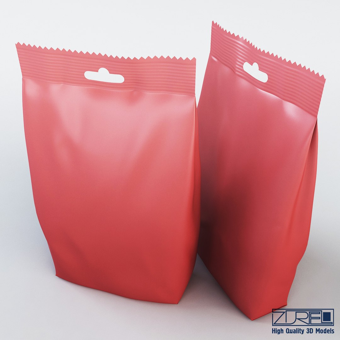 Food Packaging 250 Grams 3d Max