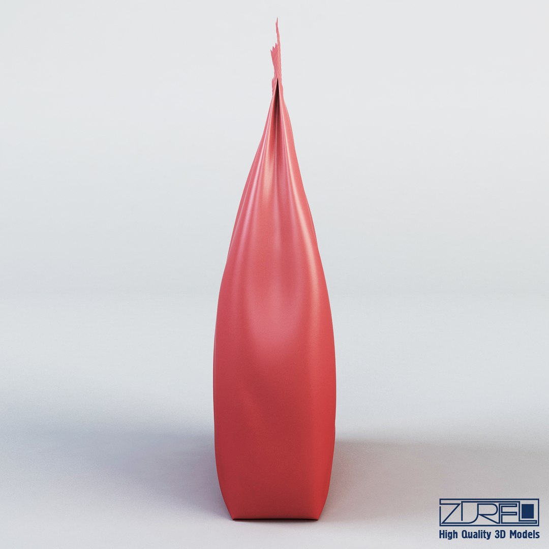 Food Packaging 250 Grams 3d Max