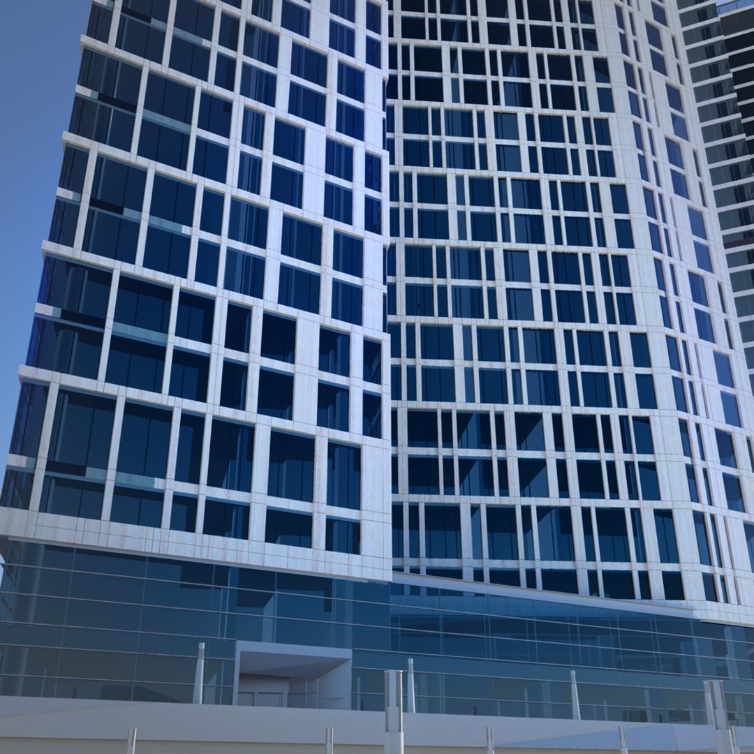 3d business center model