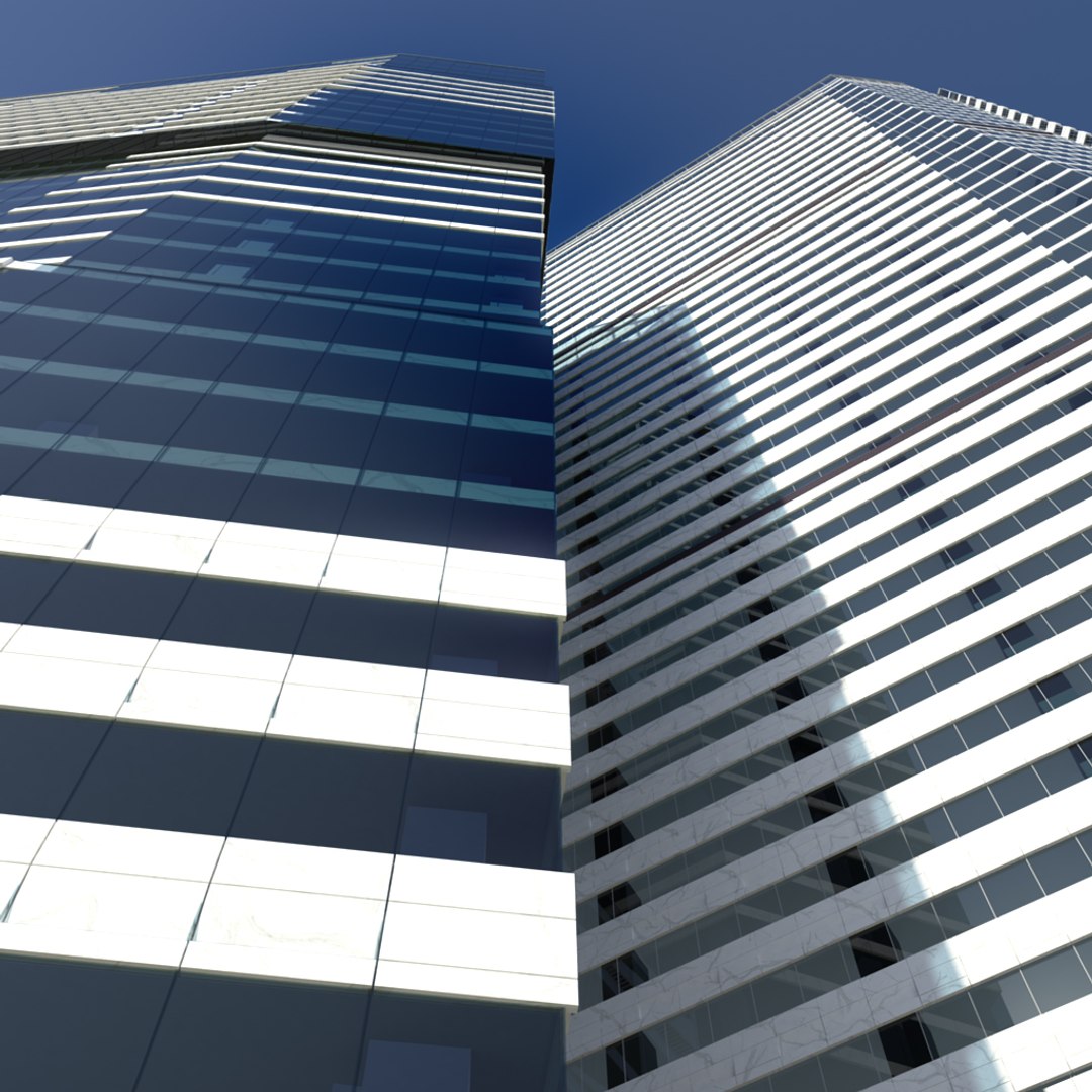 3d business center model