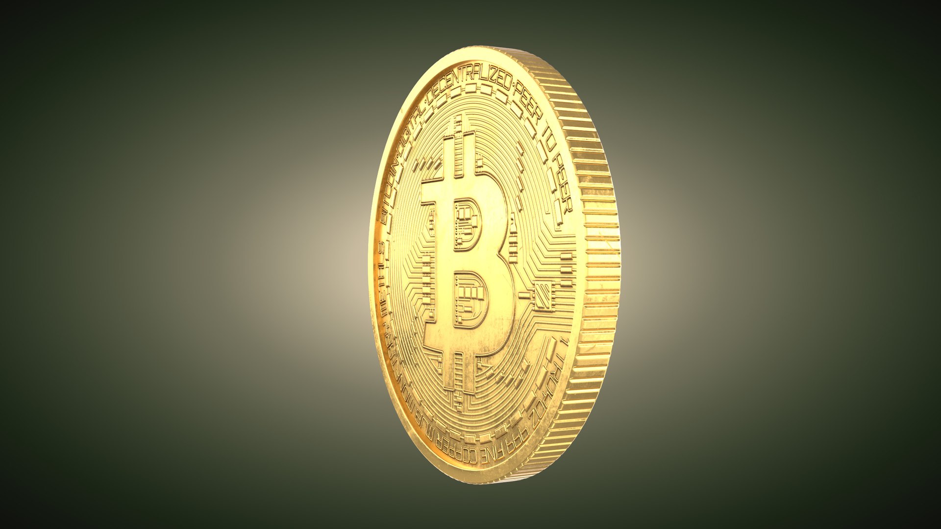 Bitcoin 3D Model - TurboSquid 1909293