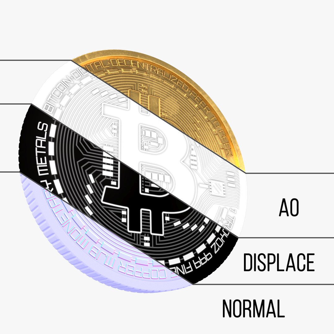 Bitcoin 3D Model - TurboSquid 1909293