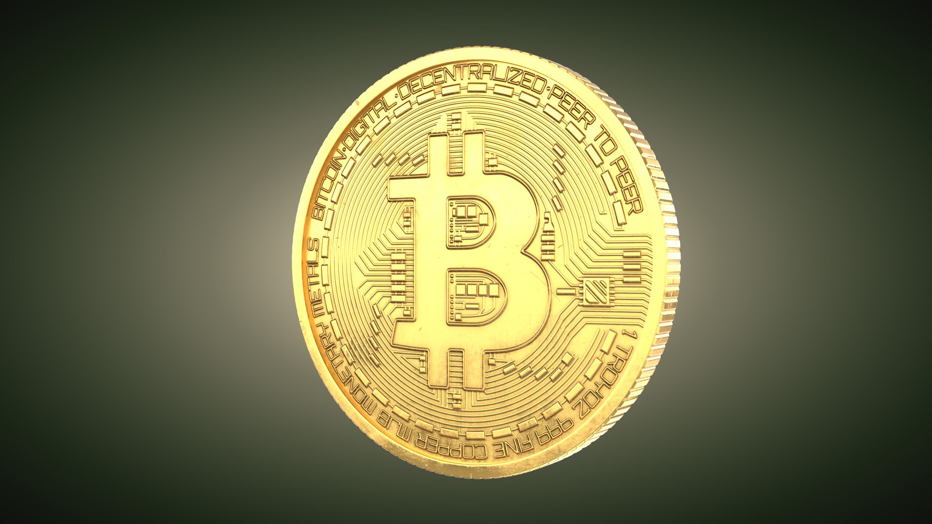 Bitcoin 3D Model - TurboSquid 1909293