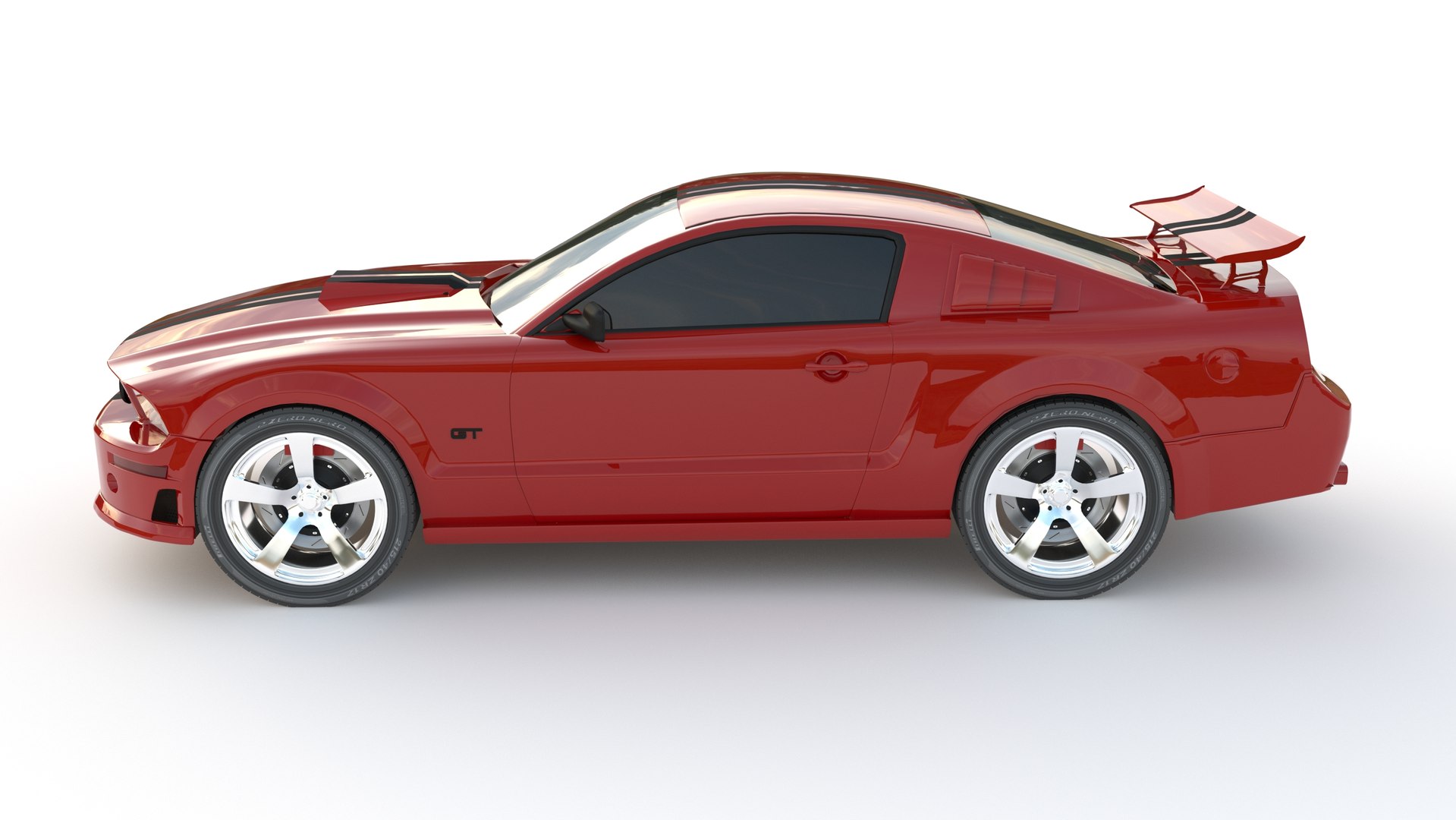 Gt 2005 Mustang 3D - TurboSquid 1663011