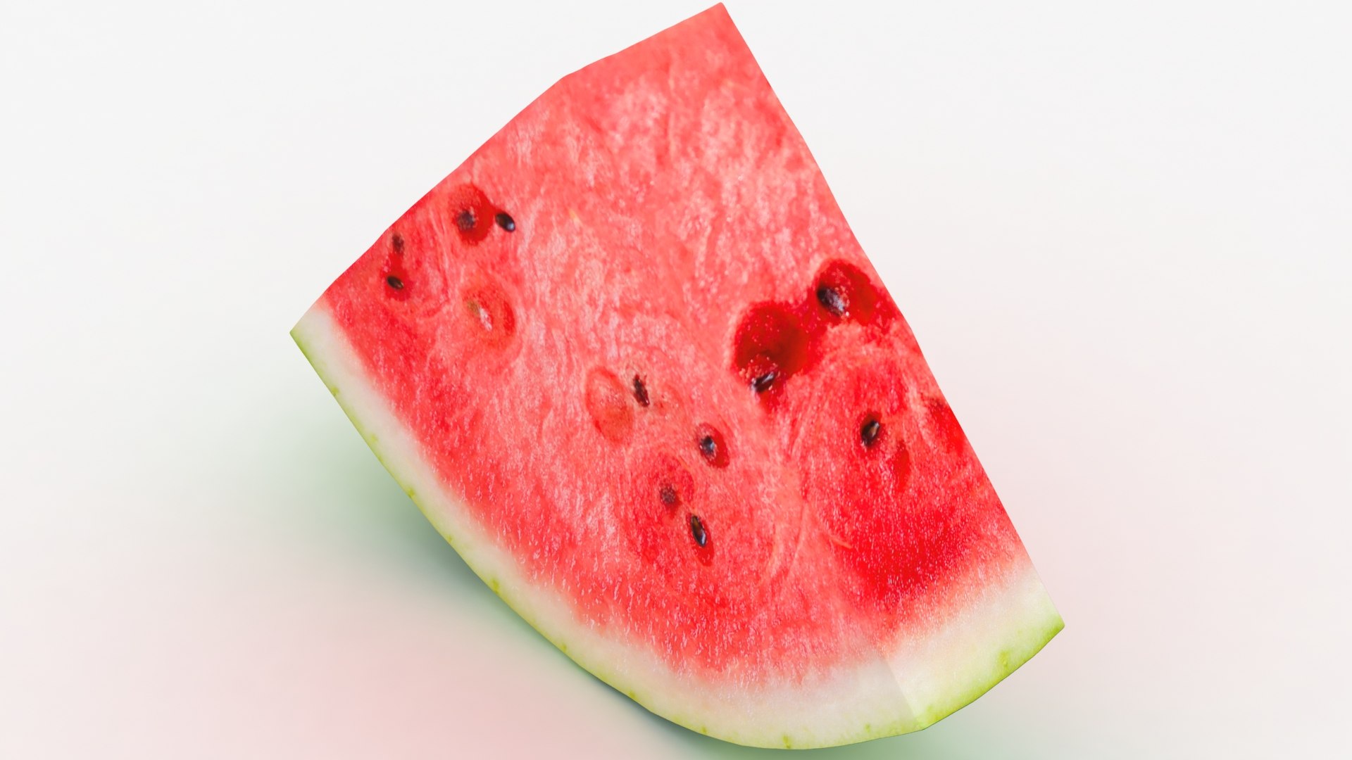 3D Realistic Slice Watermelon Model - TurboSquid 1600563