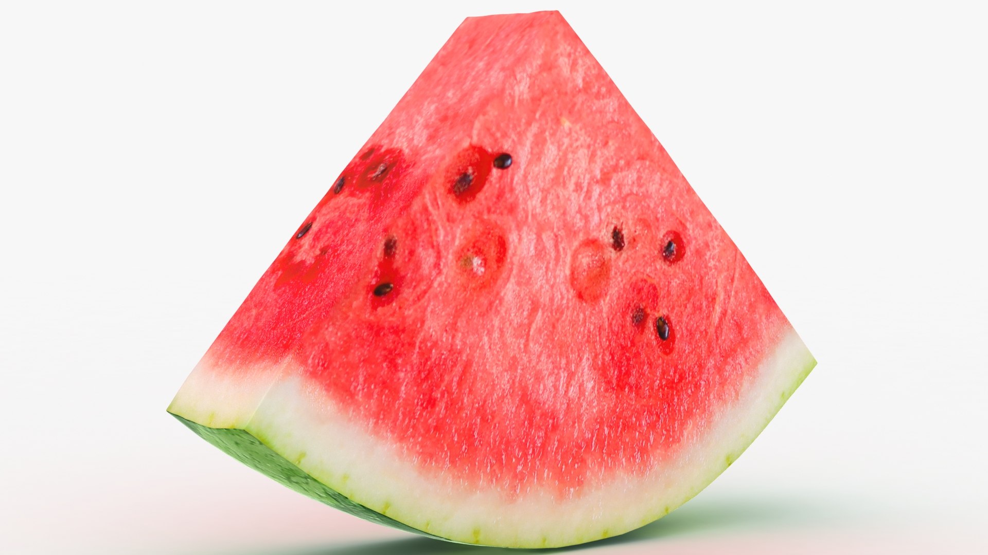 3D Realistic Slice Watermelon Model - TurboSquid 1600563