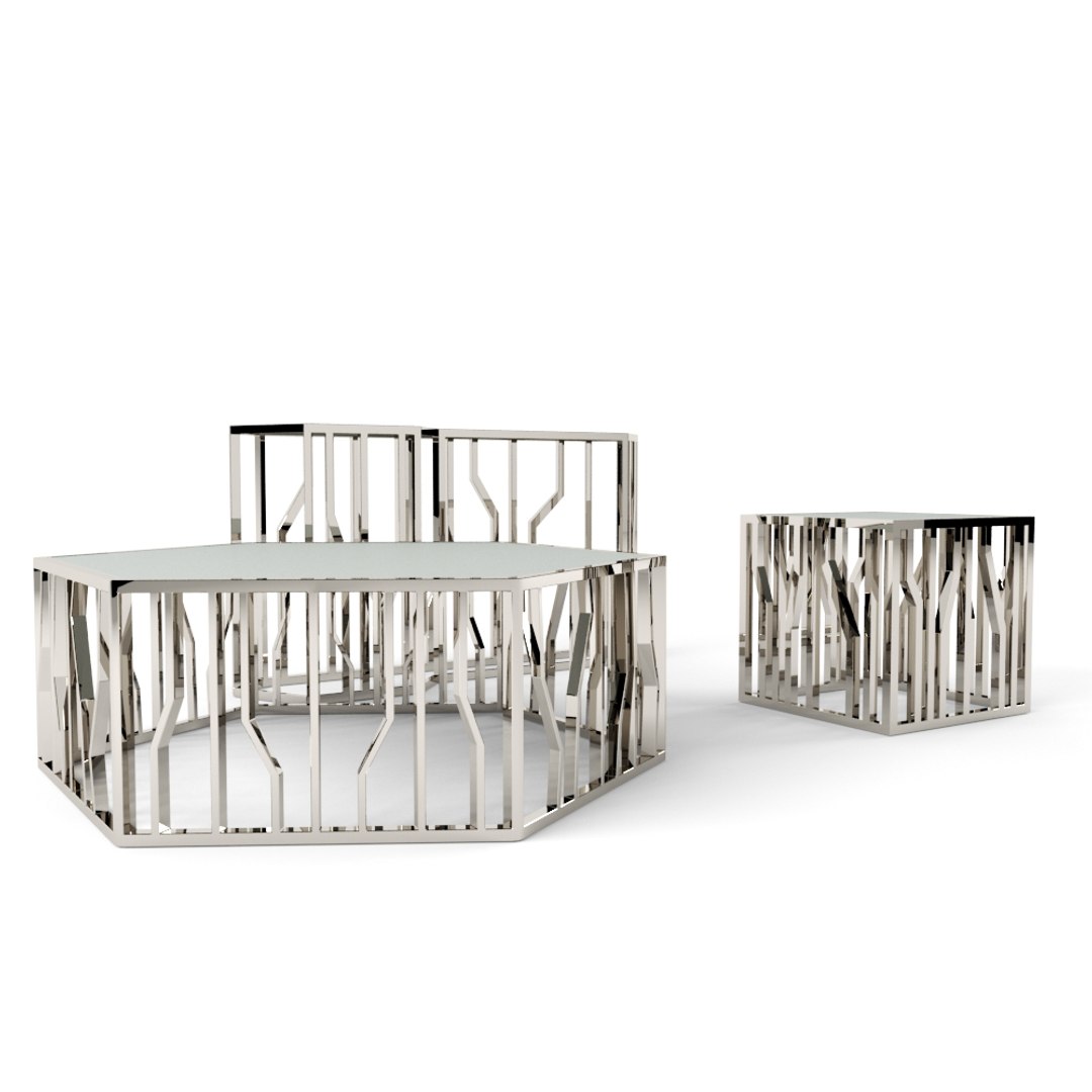 3D michael amini set table model - TurboSquid 1205806